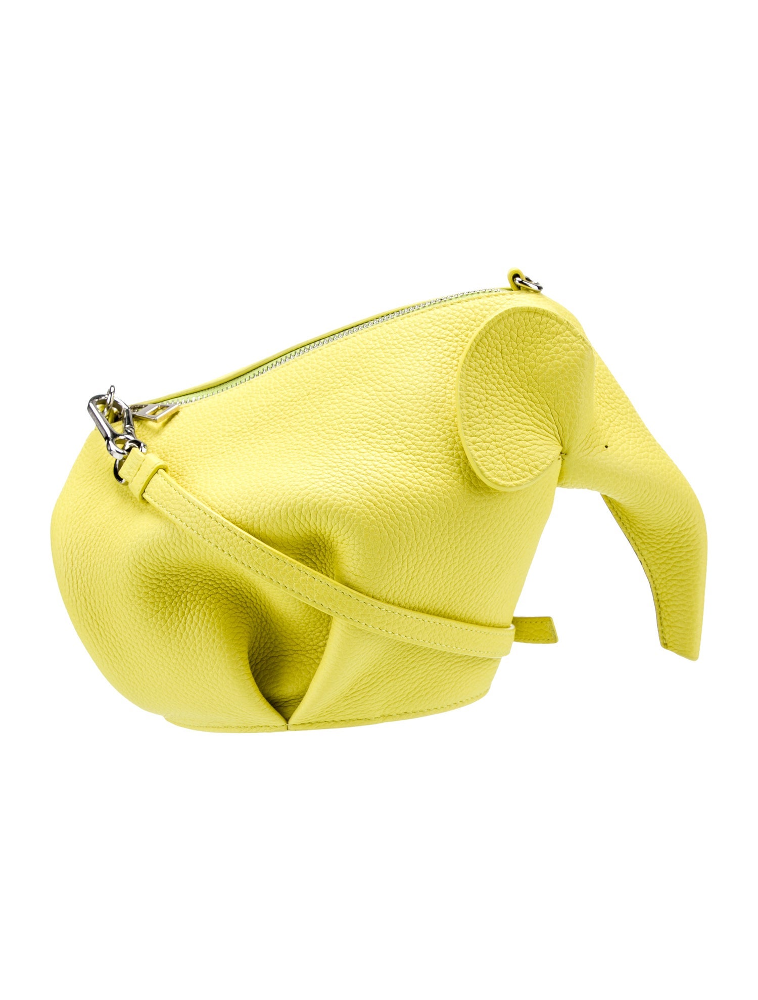 Loewe Mini Elephant Pocket Pouch - Yellow Crossbody Bags, Handbags ...