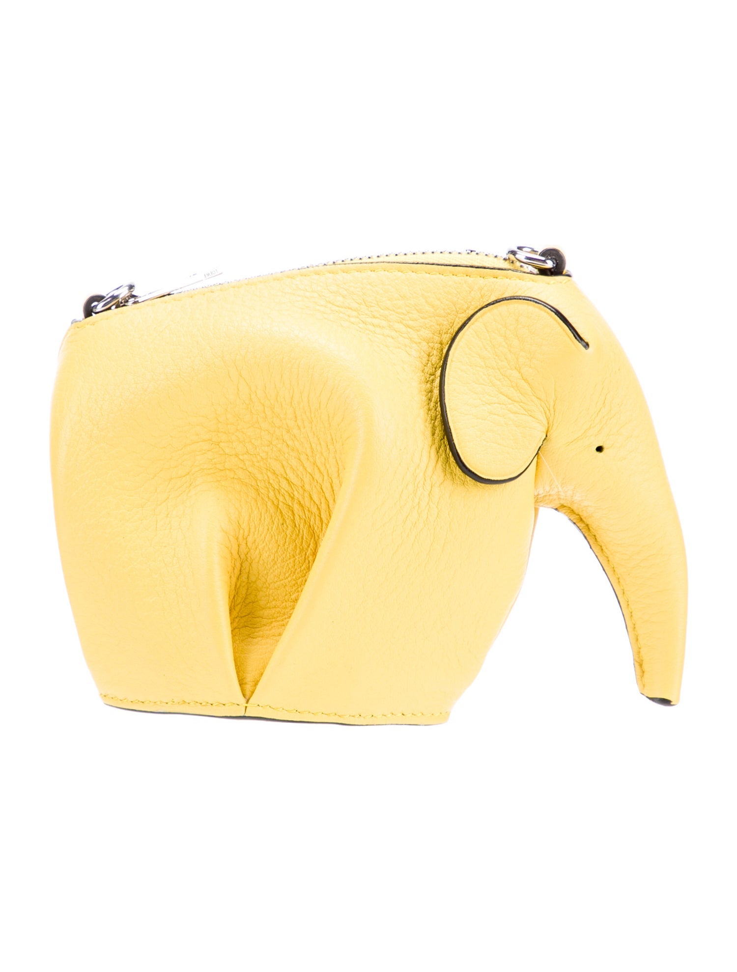 Loewe Mini Elephant Crossbody Bag - Yellow Mini Bags, Handbags ...