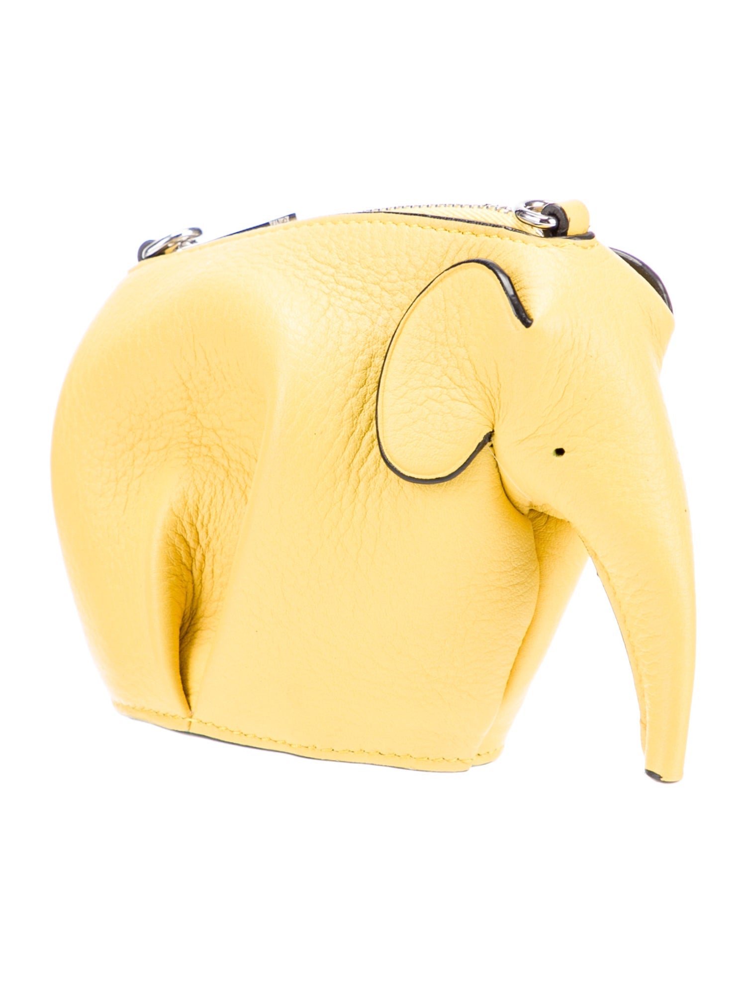 Loewe Mini Elephant Crossbody Bag - Yellow Mini Bags, Handbags ...