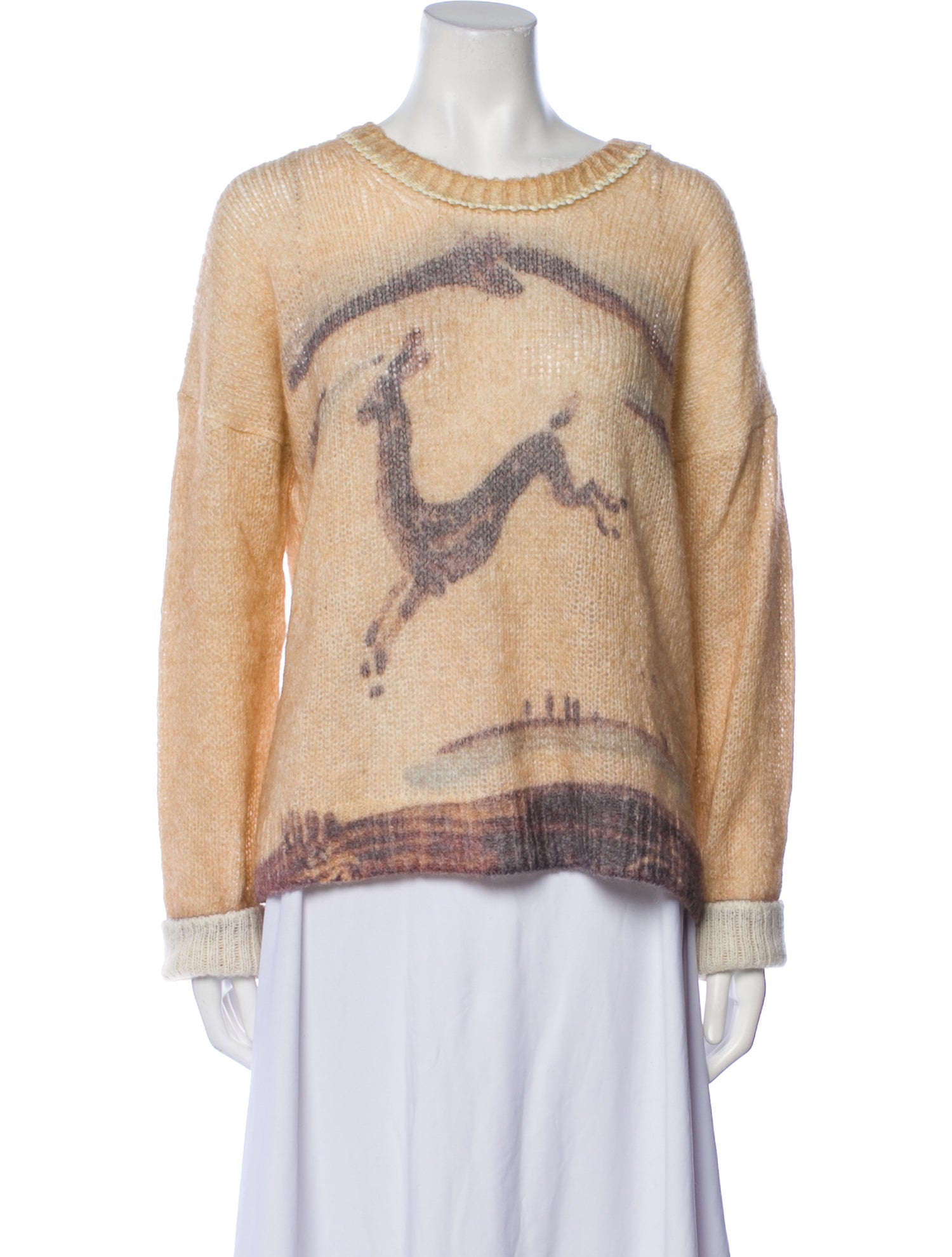 Loewe Sweater - Neutrals Knitwear, Clothing - LOW64082 | The RealReal