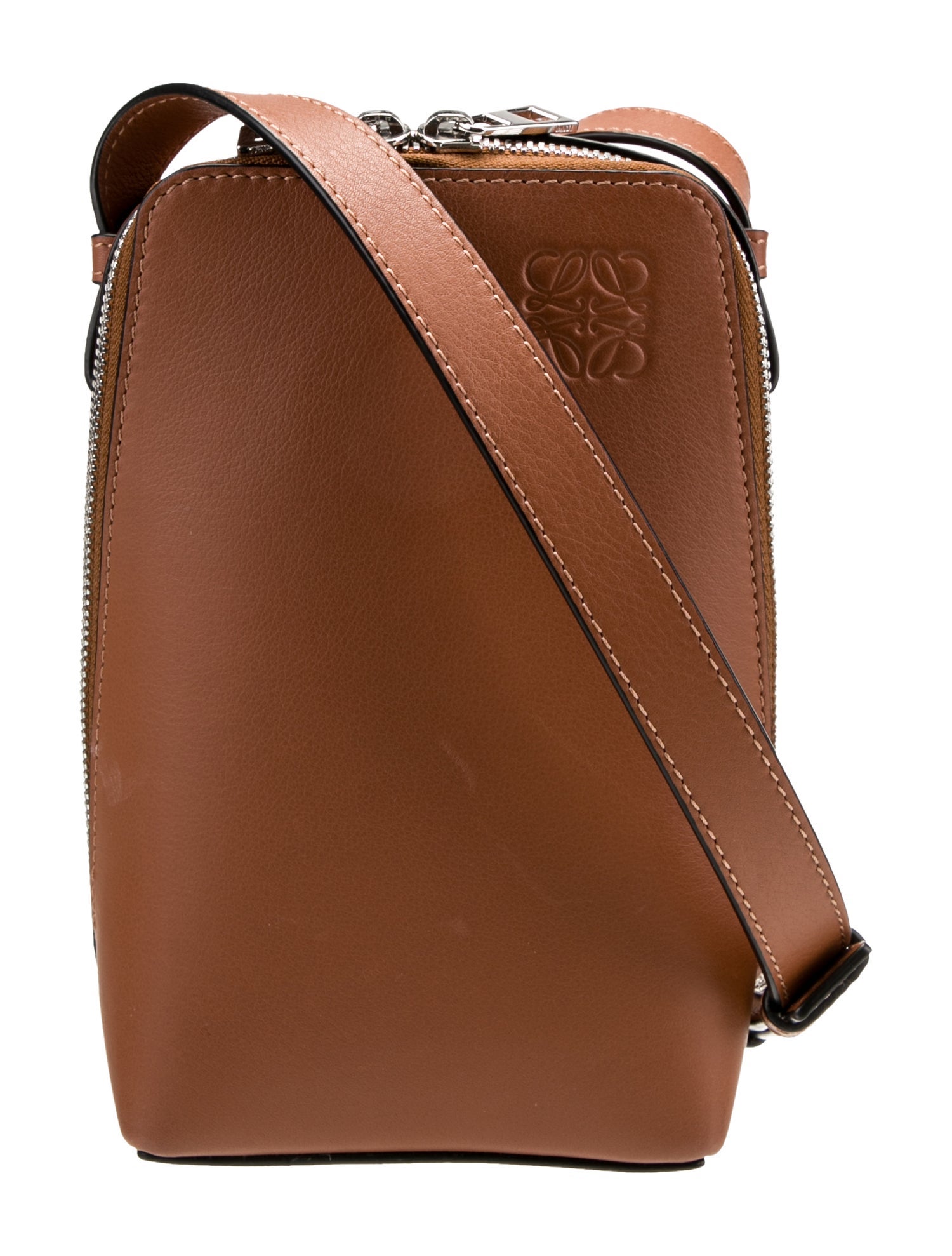 Loewe Box Bag - Brown Crossbody Bags, Handbags - LOW64092 | The RealReal