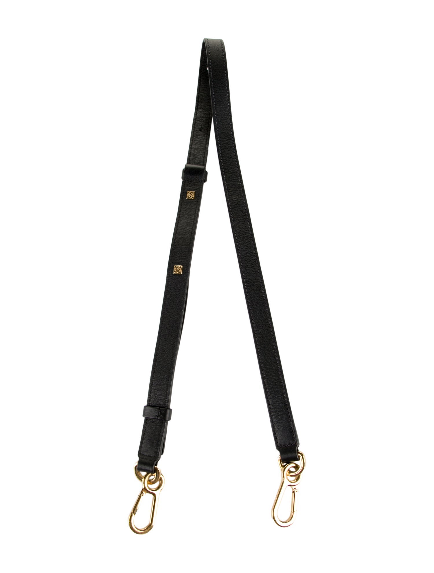 Loewe Leather Shoulder Bag Strap - Black Bag Accessories, Accessories ...