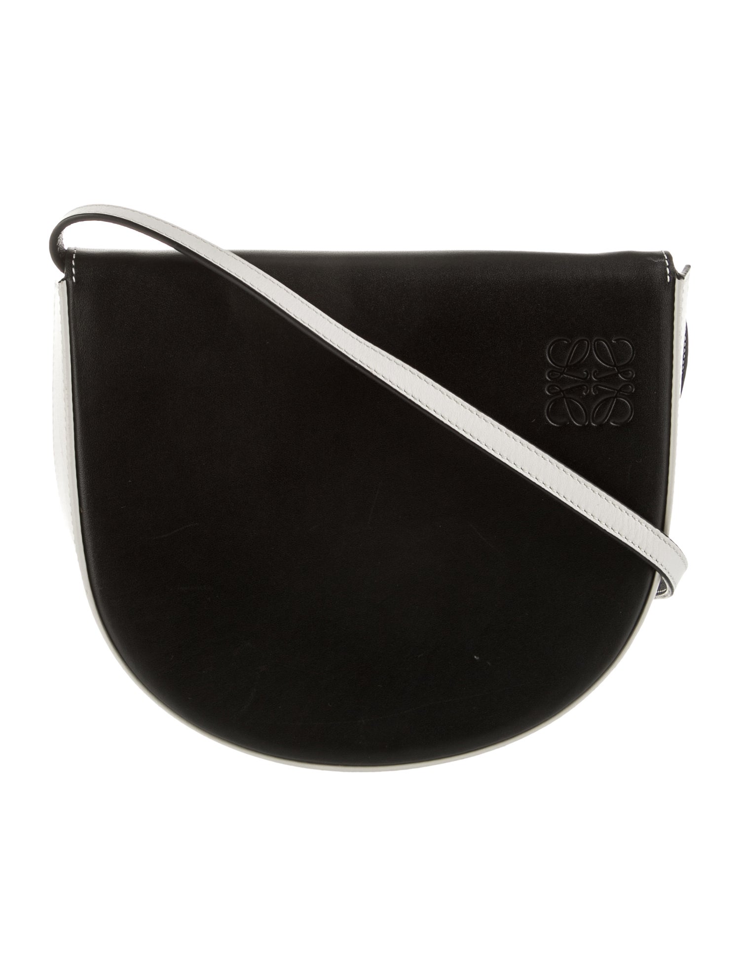 Loewe Heel Bag - Black Crossbody Bags, Handbags - LOW65279 | The RealReal
