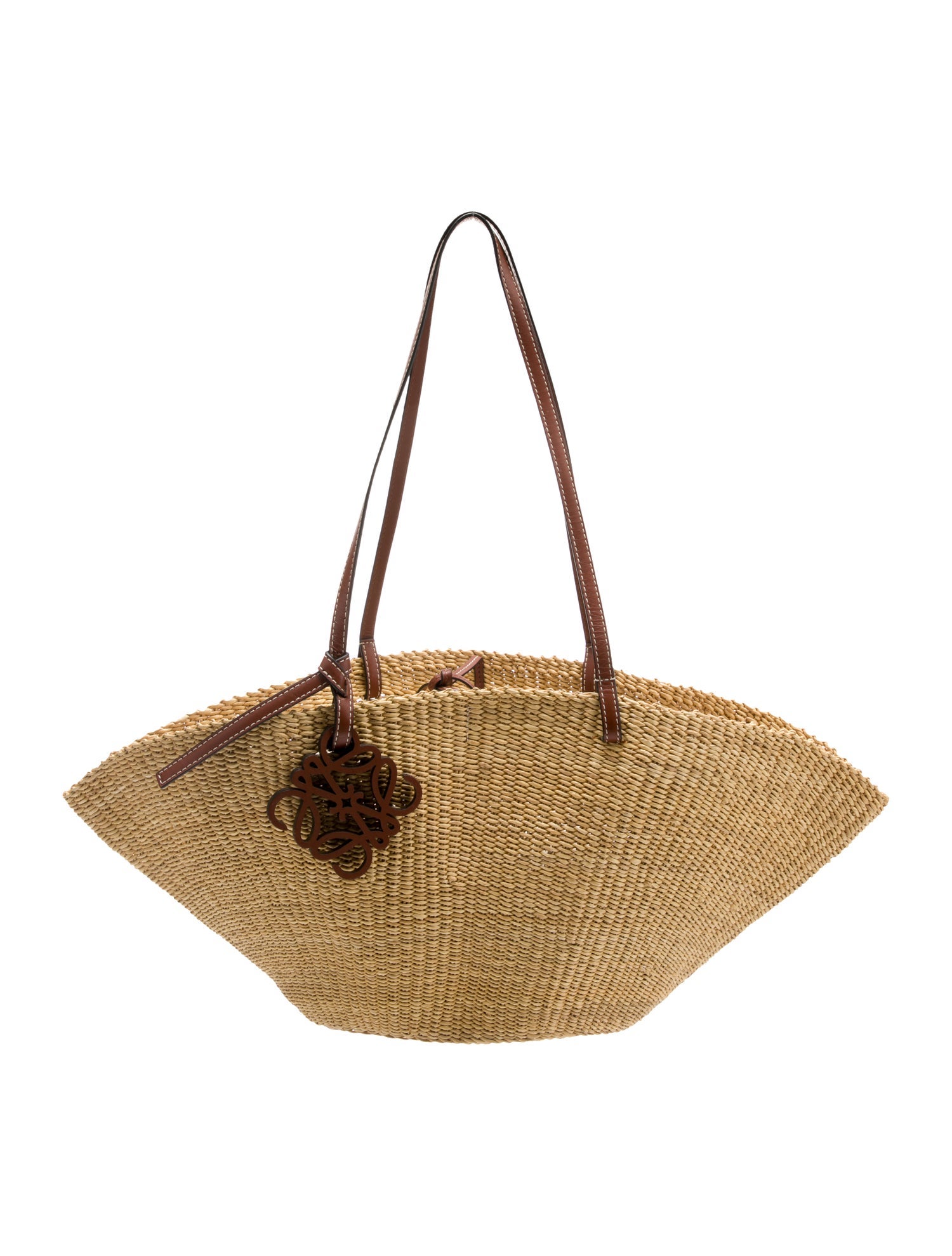 Loewe Small Shell Basket Bag w/Tags - Neutrals Totes, Handbags ...