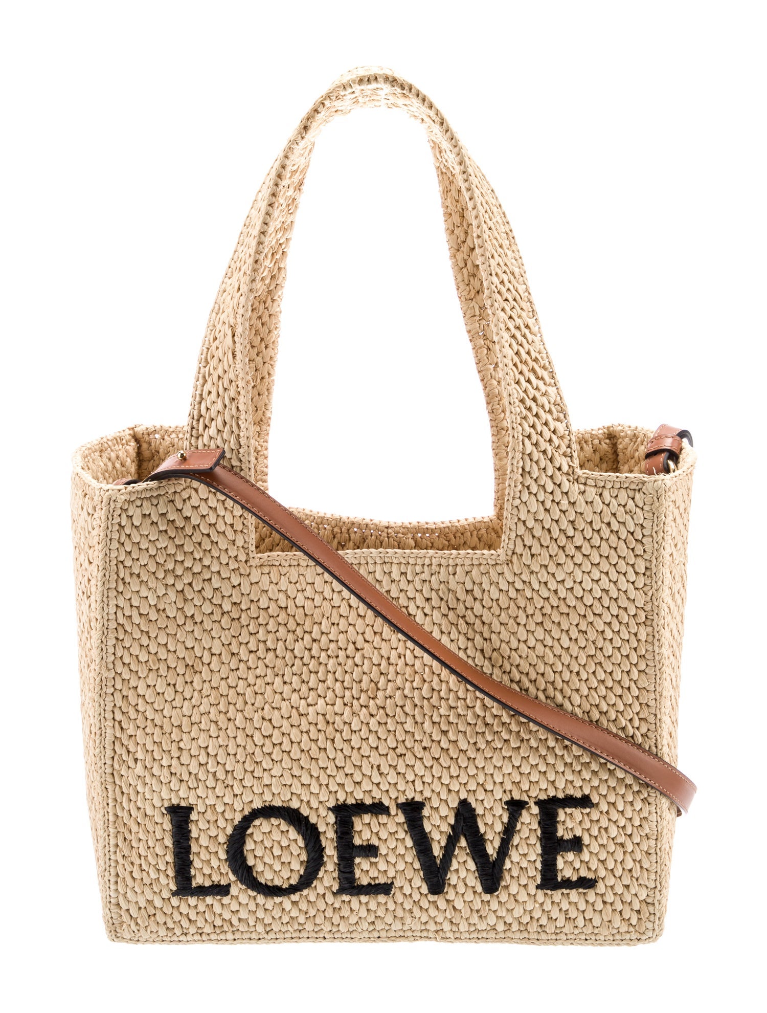 Loewe Medium Logo Tote - Neutrals Totes, Handbags - LOW65898 | The RealReal