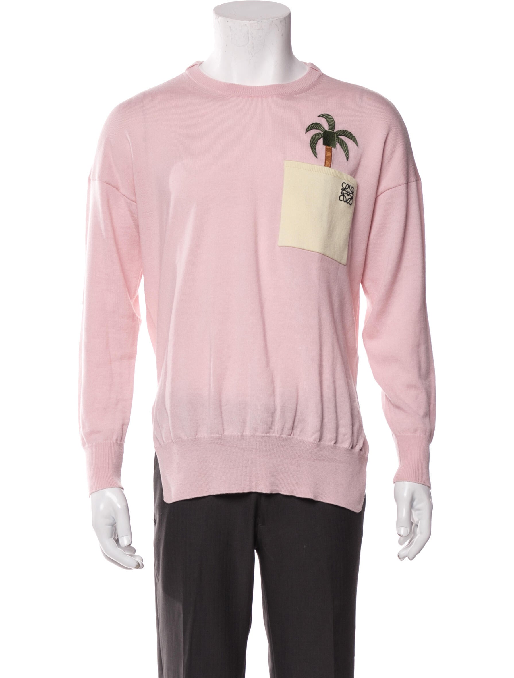 Loewe 2021 La Palme Sweatshirt - Pink Sweatshirts & Hoodies, Clothing ...