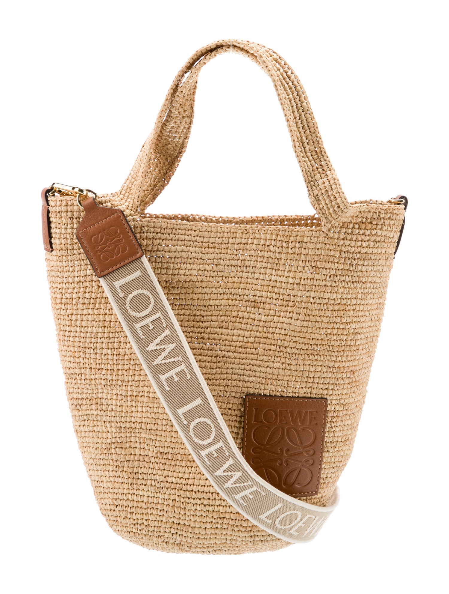 Loewe Raffia Slit 2022 - Neutrals Totes, Handbags - LOW67347 | The RealReal