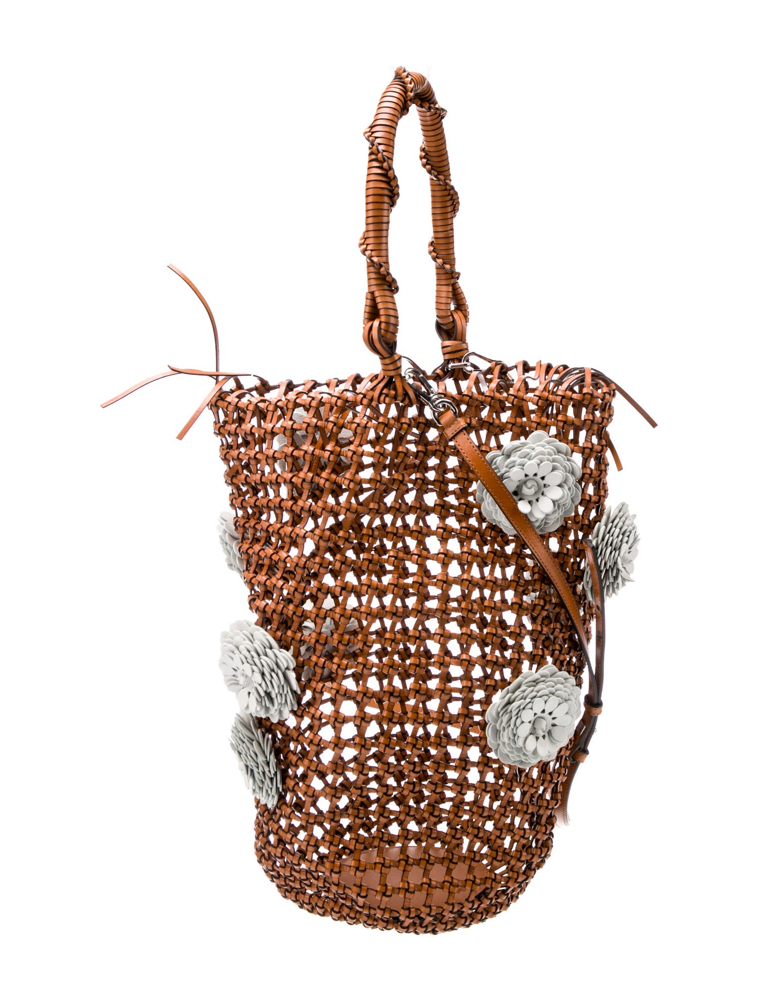 Loewe Leather Bucket Bag - Brown Bucket Bags, Handbags - LOW68600 | The ...