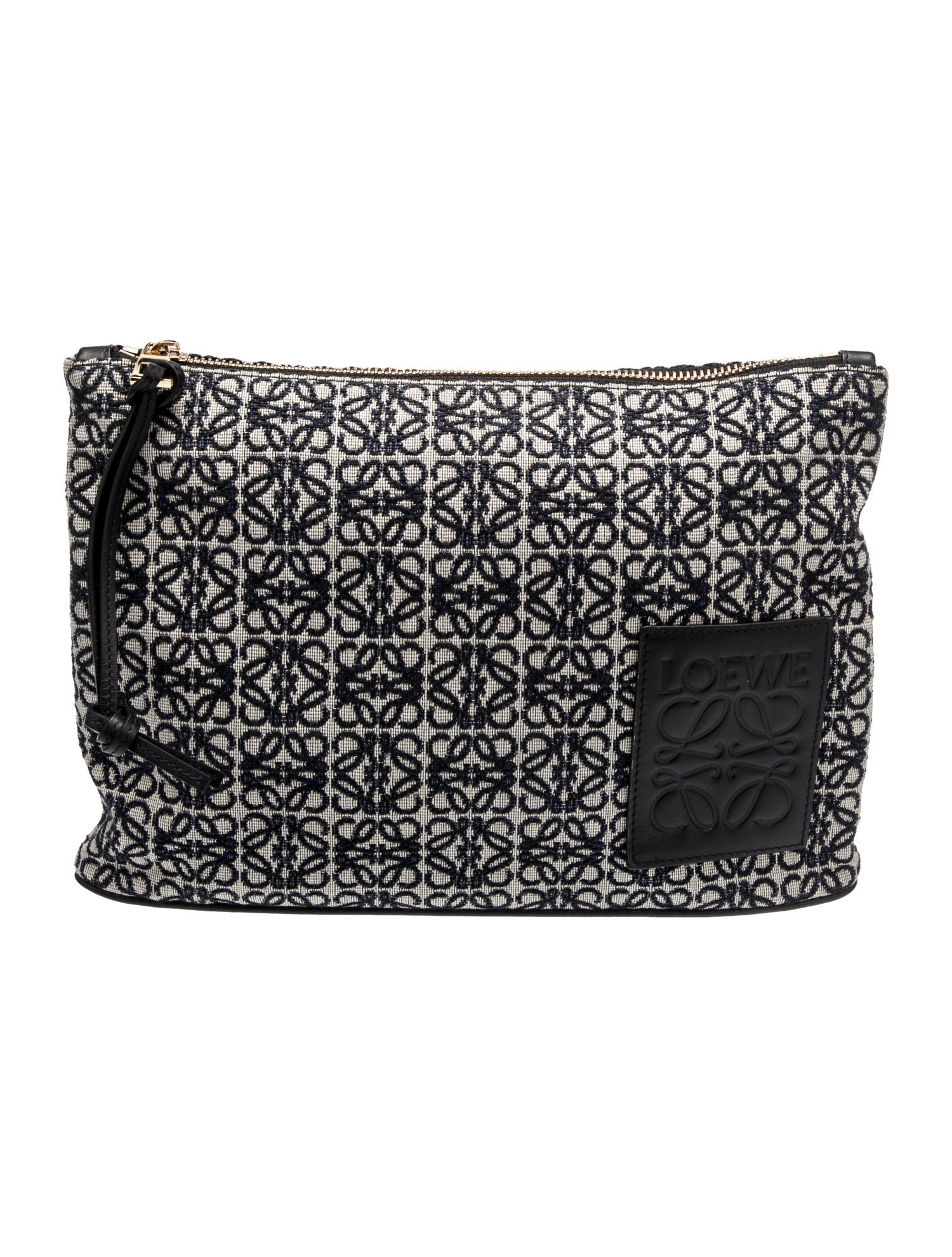 Loewe Canvas Portfolio 2023 - Black Clutches, Handbags - LOW70966 | The ...
