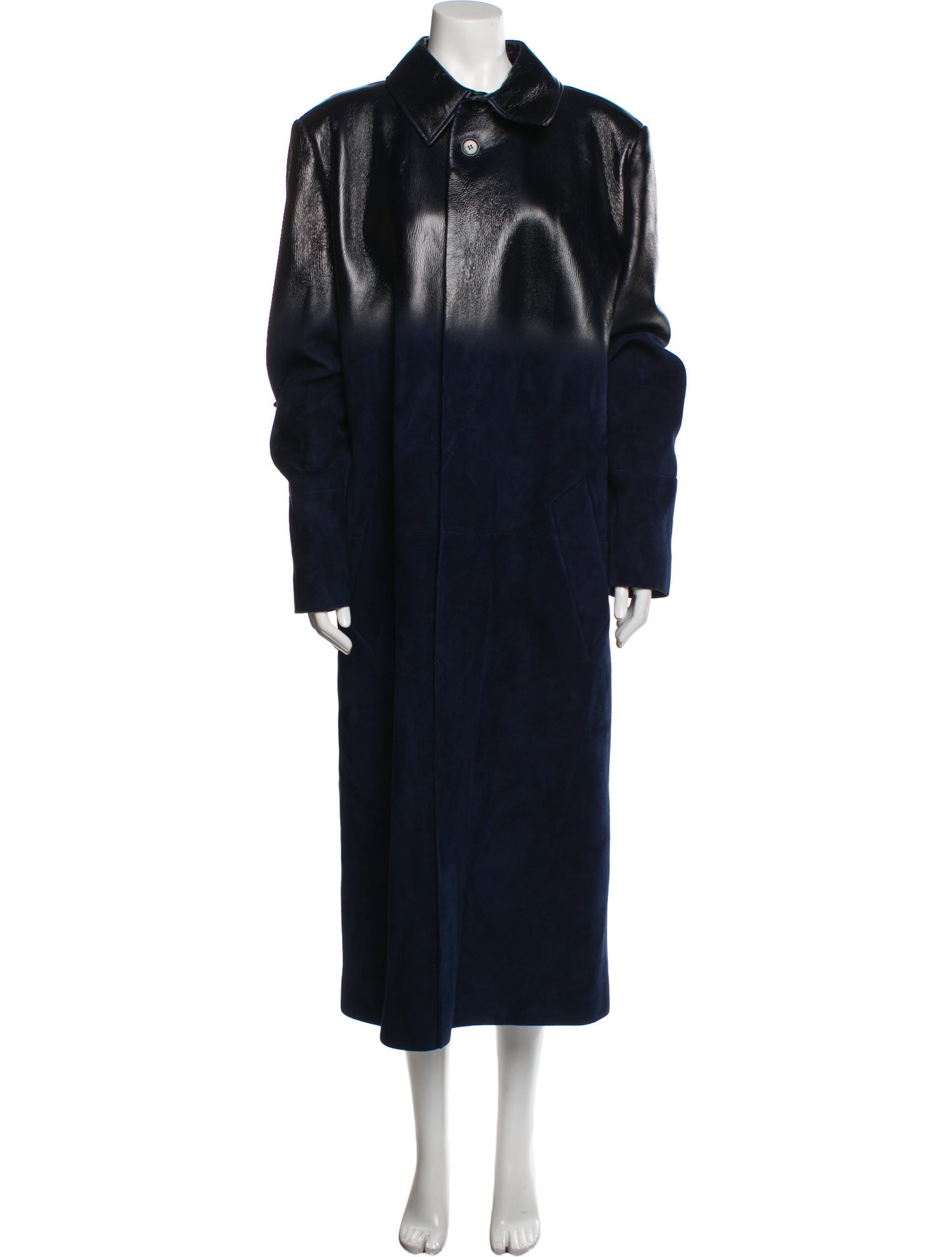 Loewe Lamb Leather Coat - Black Coats, Clothing - LOW72680 | The RealReal
