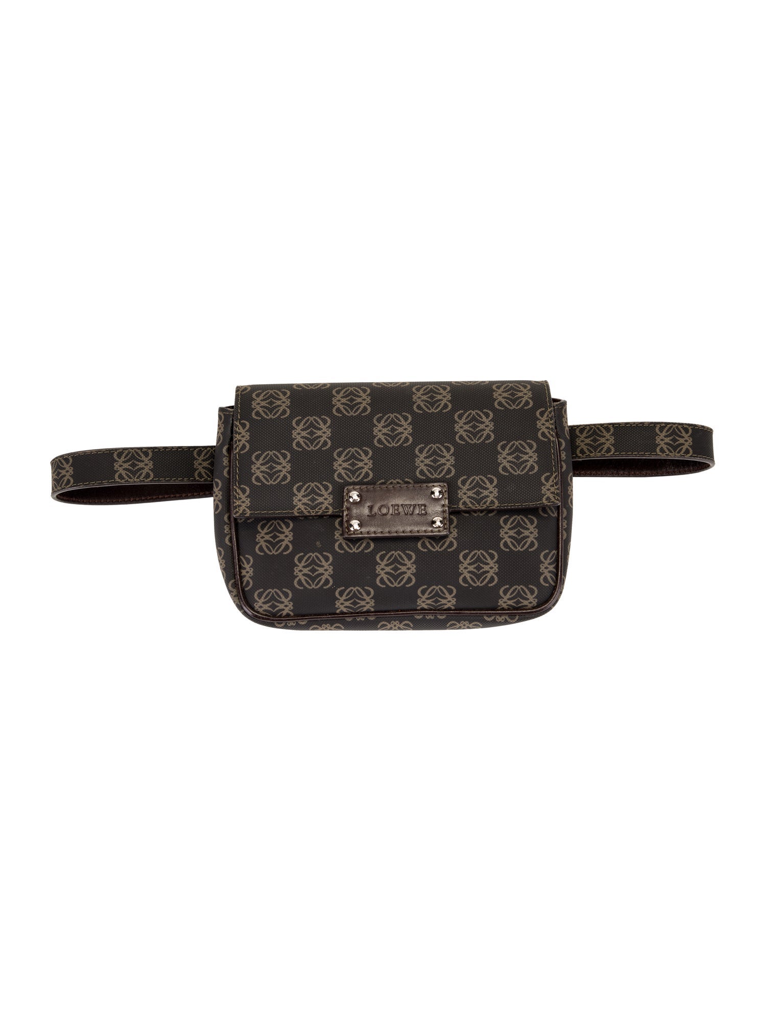 Loewe Monogram Belt Bag - Neutrals Waist Bags, Handbags - LOW74405 ...