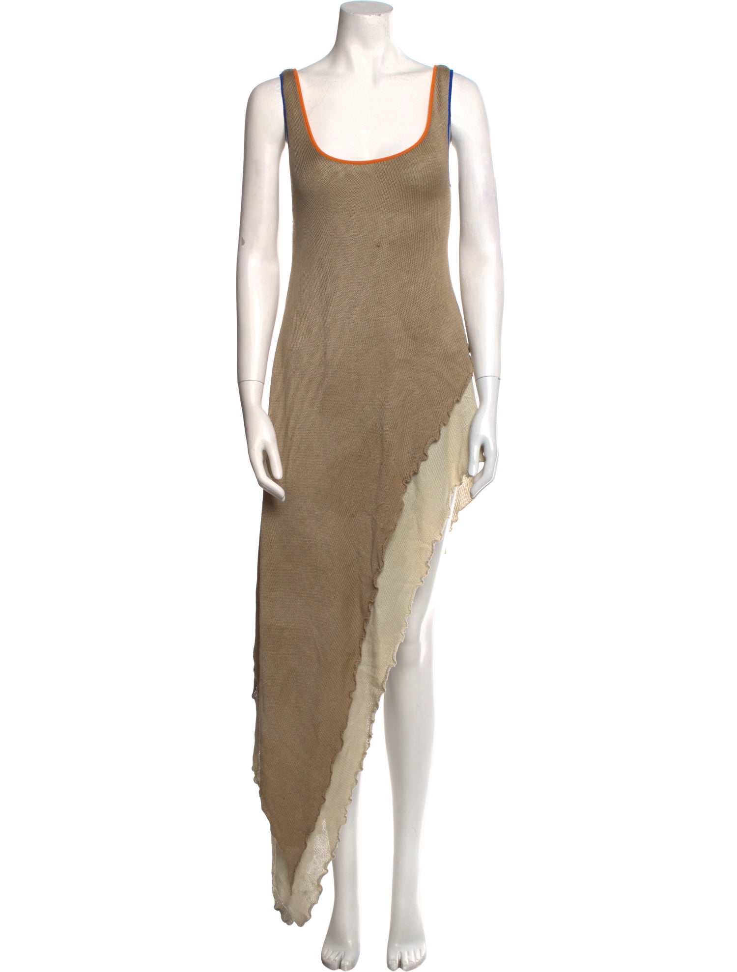 Loewe Silk Long Dress - Neutrals Dresses, Clothing - LOW78000 | The ...