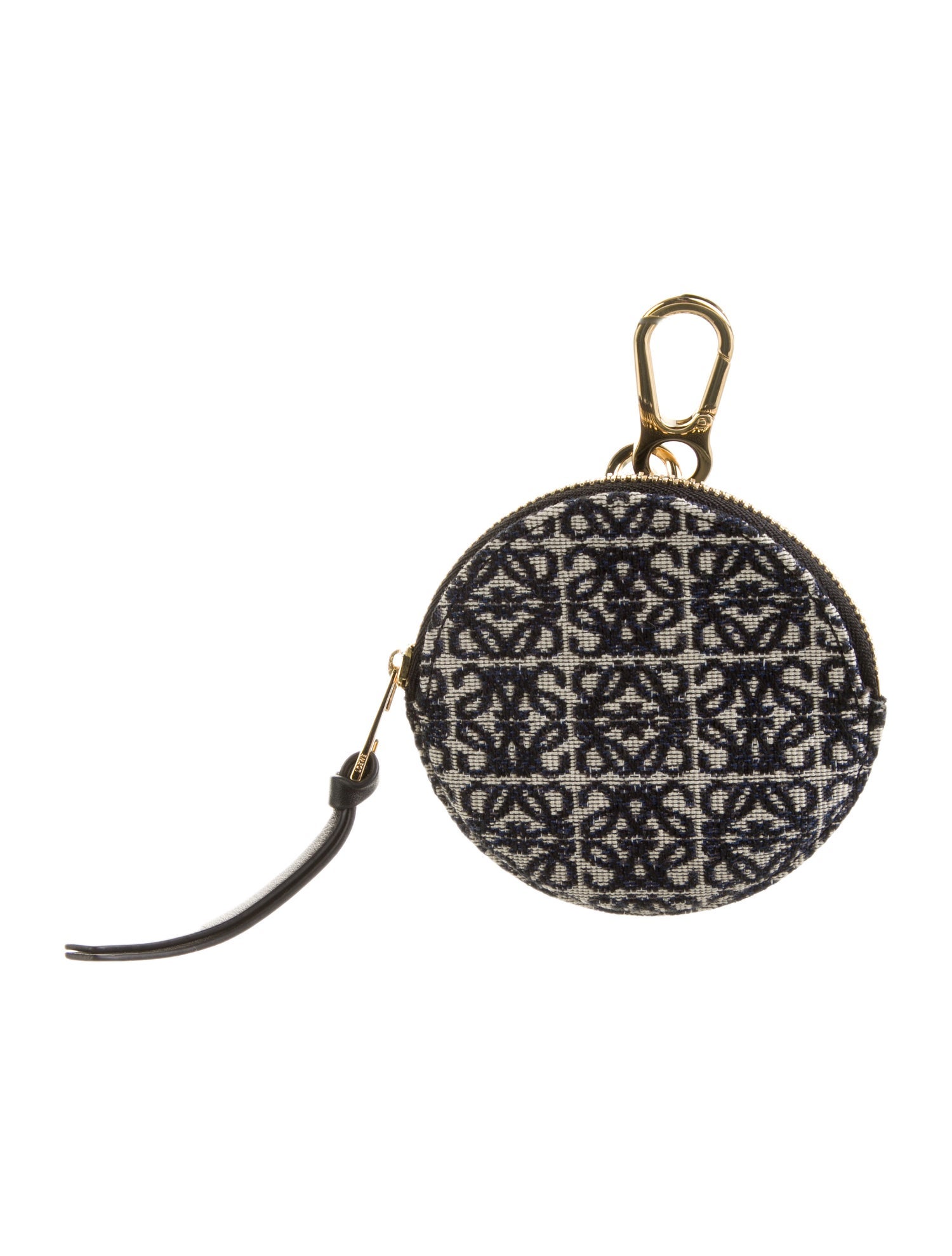 Loewe Canvas Keychain Pouch - Blue Keychains, Accessories - LOW78035 ...