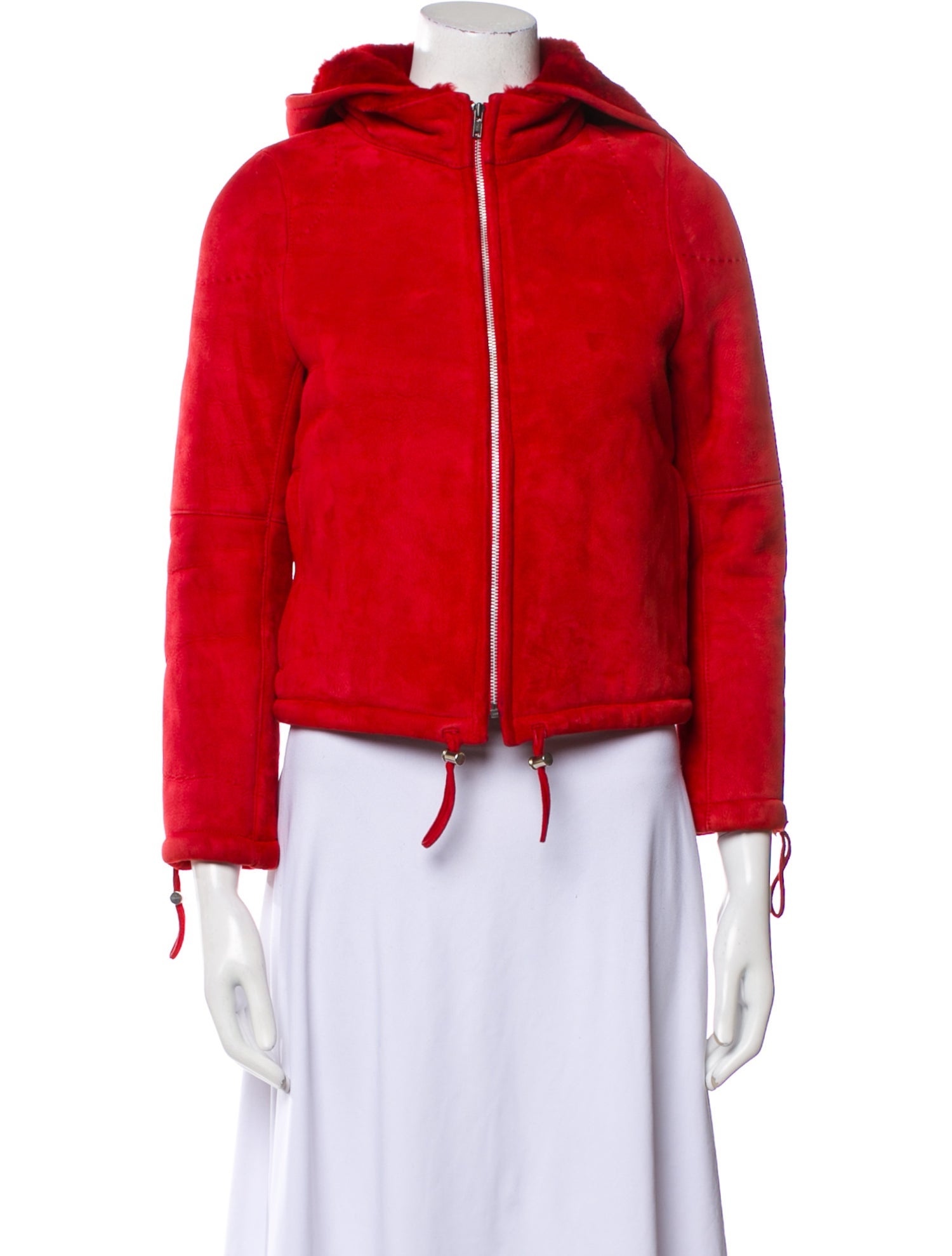 Loewe Shearling Jacket - Red Jackets, Clothing - LOW78369 | The RealReal