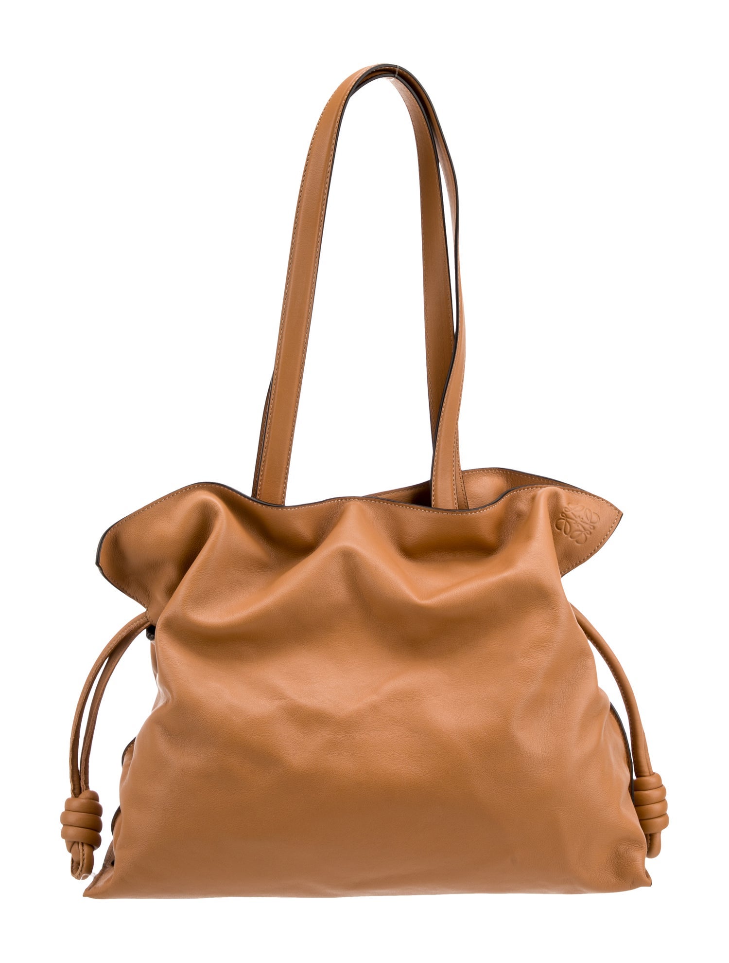 Loewe Leather Shoulder Bag - Brown Shoulder Bags, Handbags - LOW79423 ...