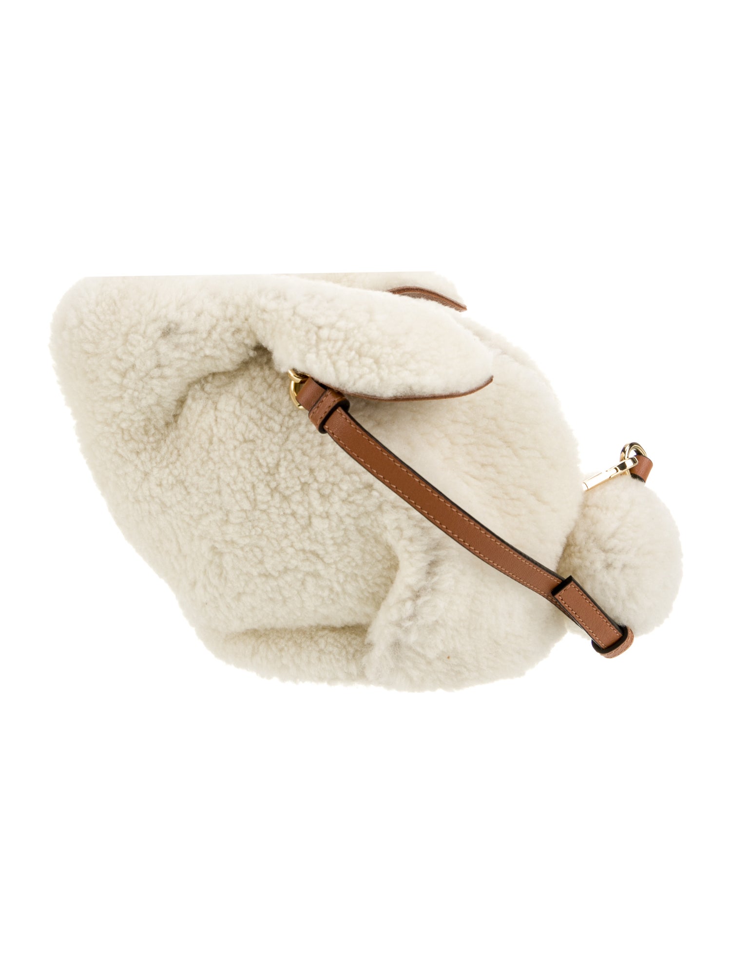 Loewe Shearling Crossbody Bag - Neutrals Crossbody Bags, Handbags ...