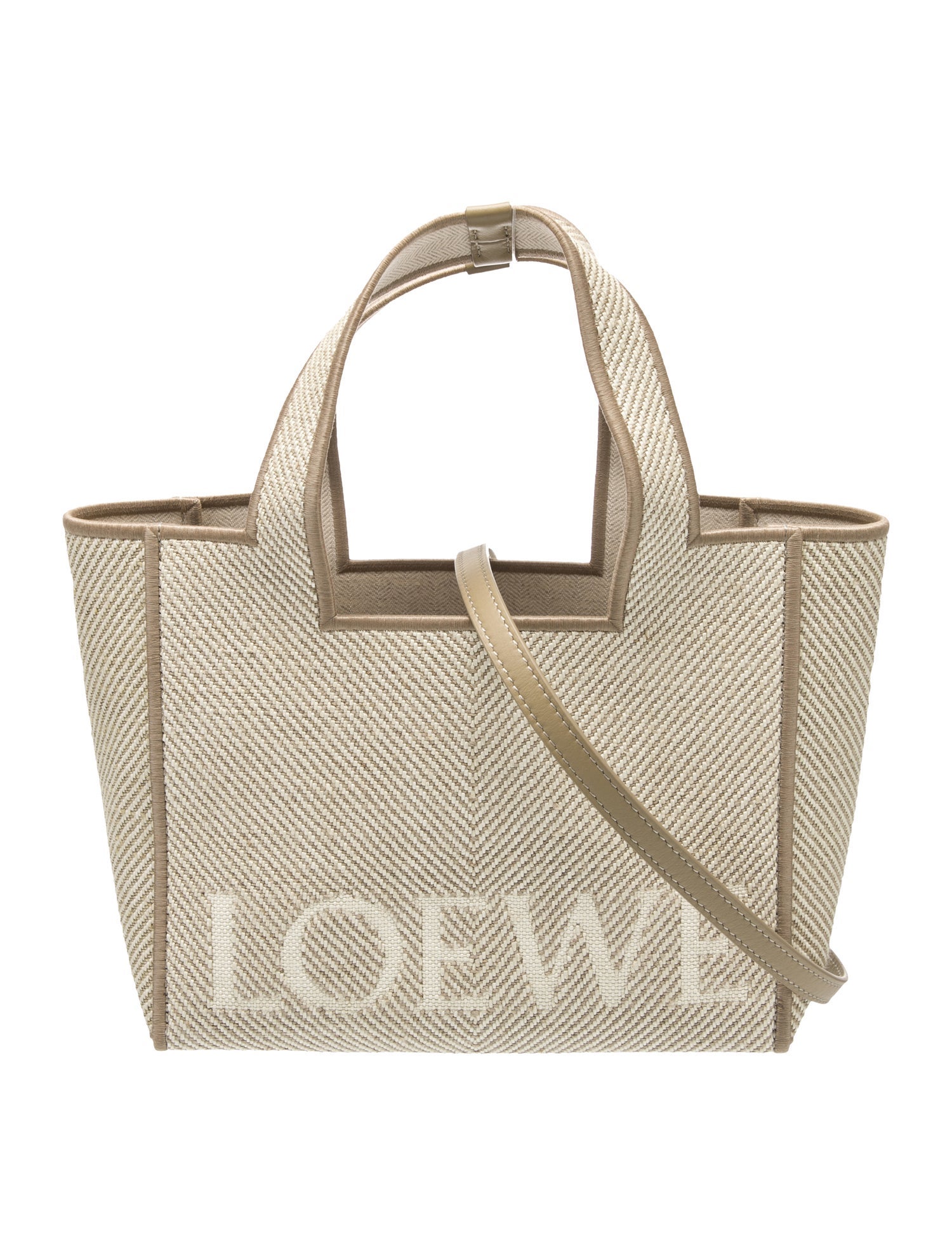 Loewe Canvas Font Small 2024 - Neutrals Handle Bags, Handbags ...