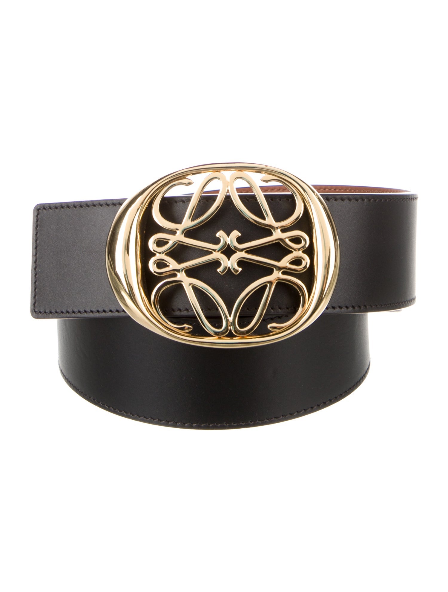 Loewe Leather Belt - Black Belts, Accessories - LOW82234 | The RealReal