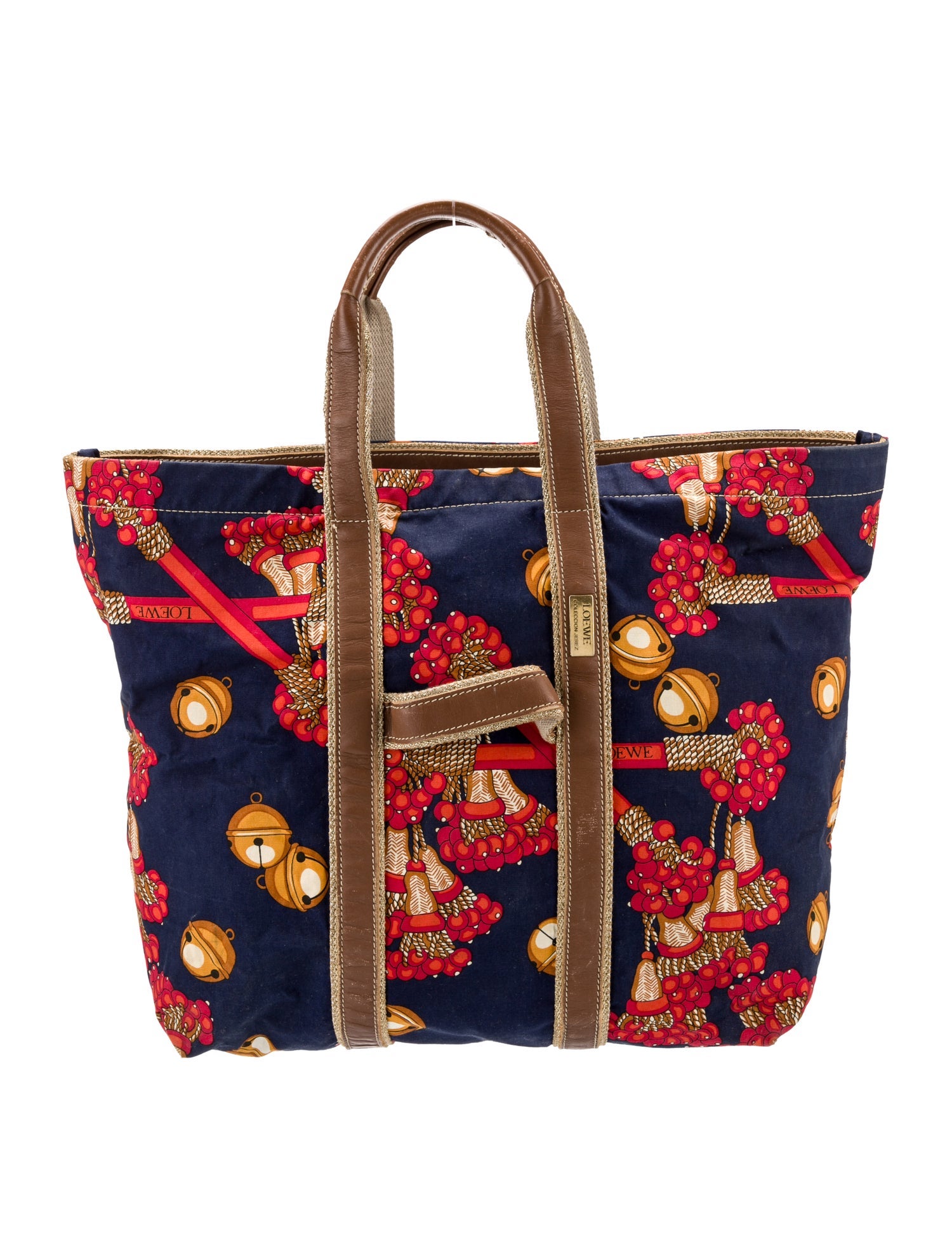 Loewe Canvas Tote Vintage - Blue Totes, Handbags - LOW82832 | The RealReal