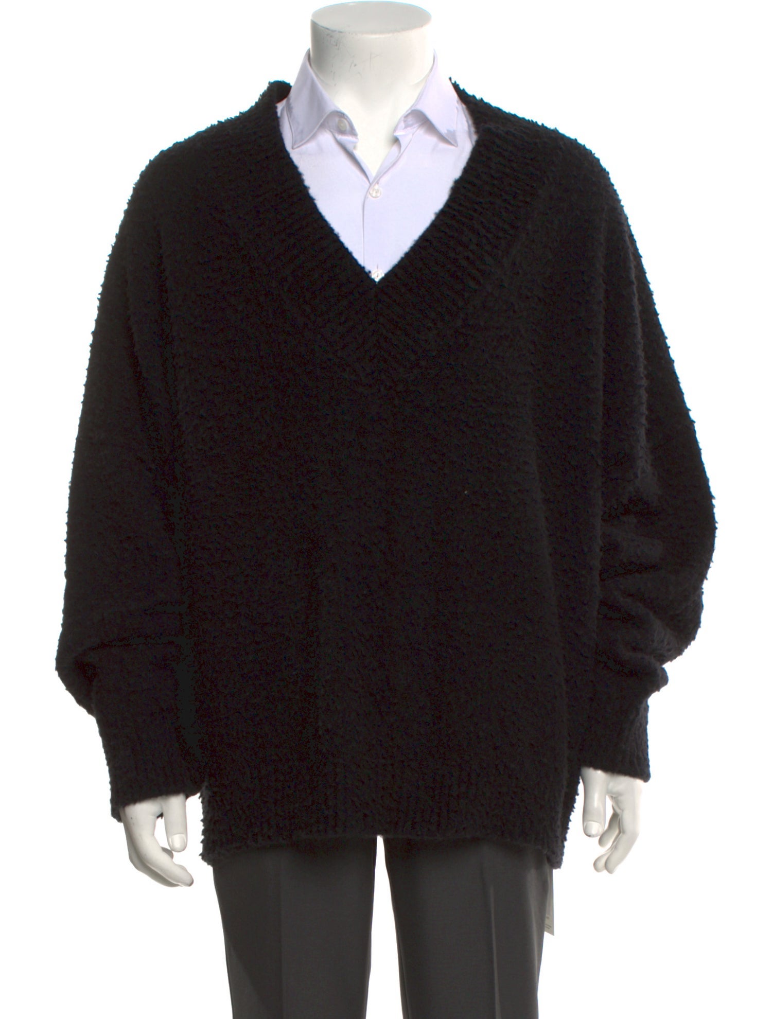 Loewe 2023 Oversized Pullover Cardigan - Black Sweaters, Clothing ...