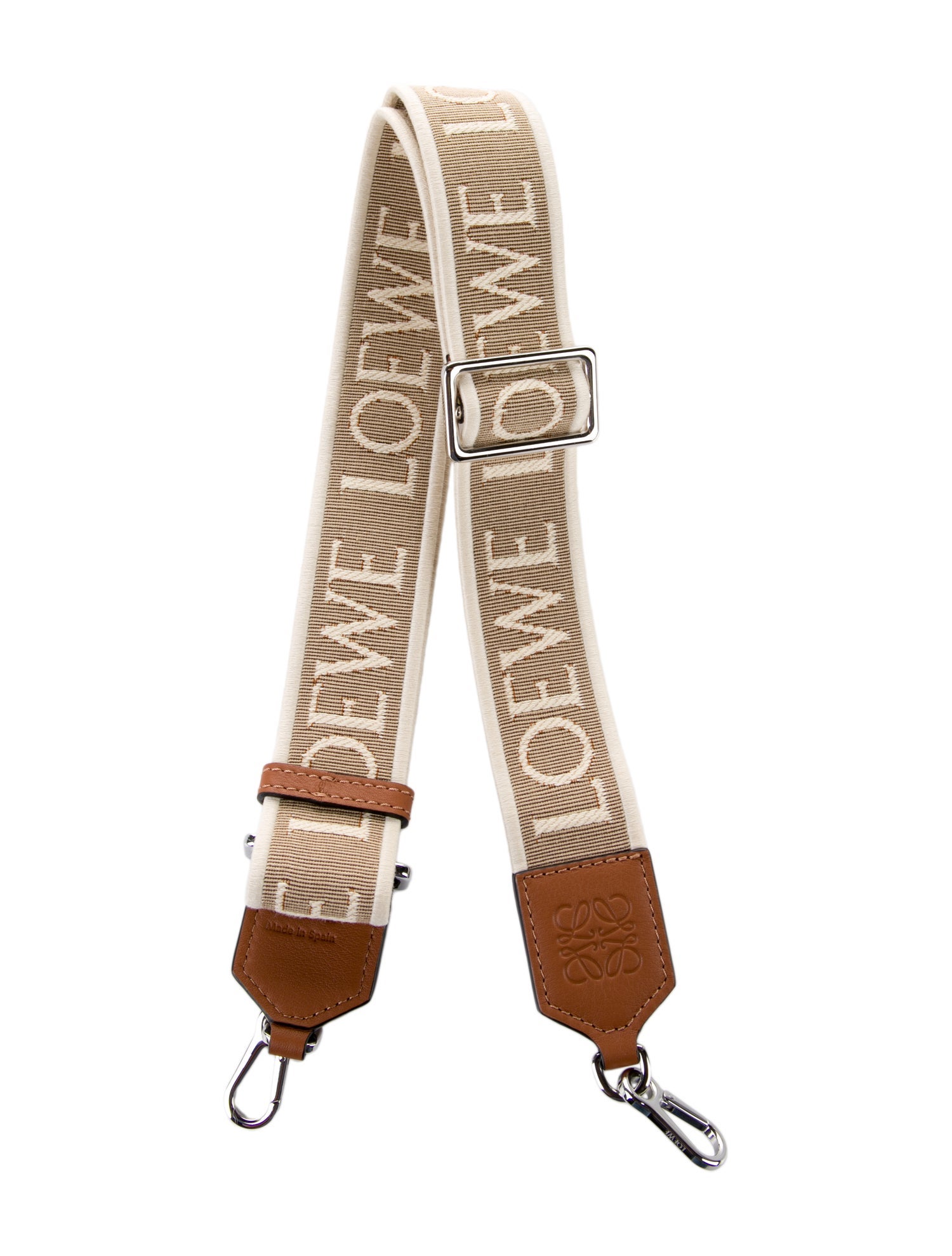 Loewe Brown Pattern Bag Strap - Brown Bag Accessories, Accessories ...