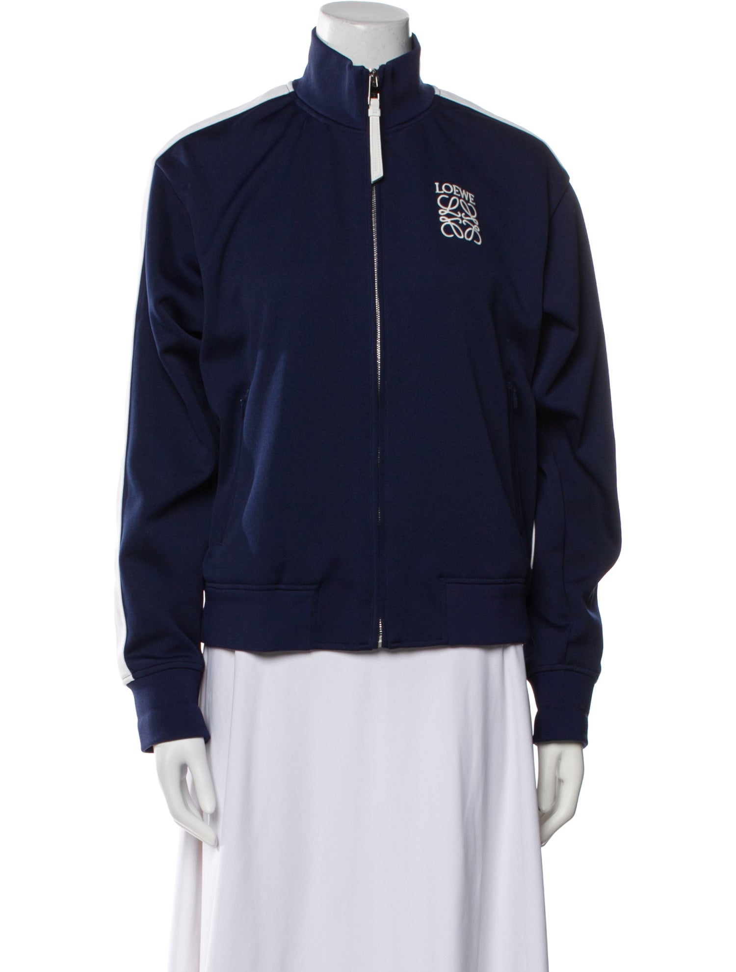 Loewe Bomber Jacket - Blue Jackets, Clothing - LOW86101 | The RealReal