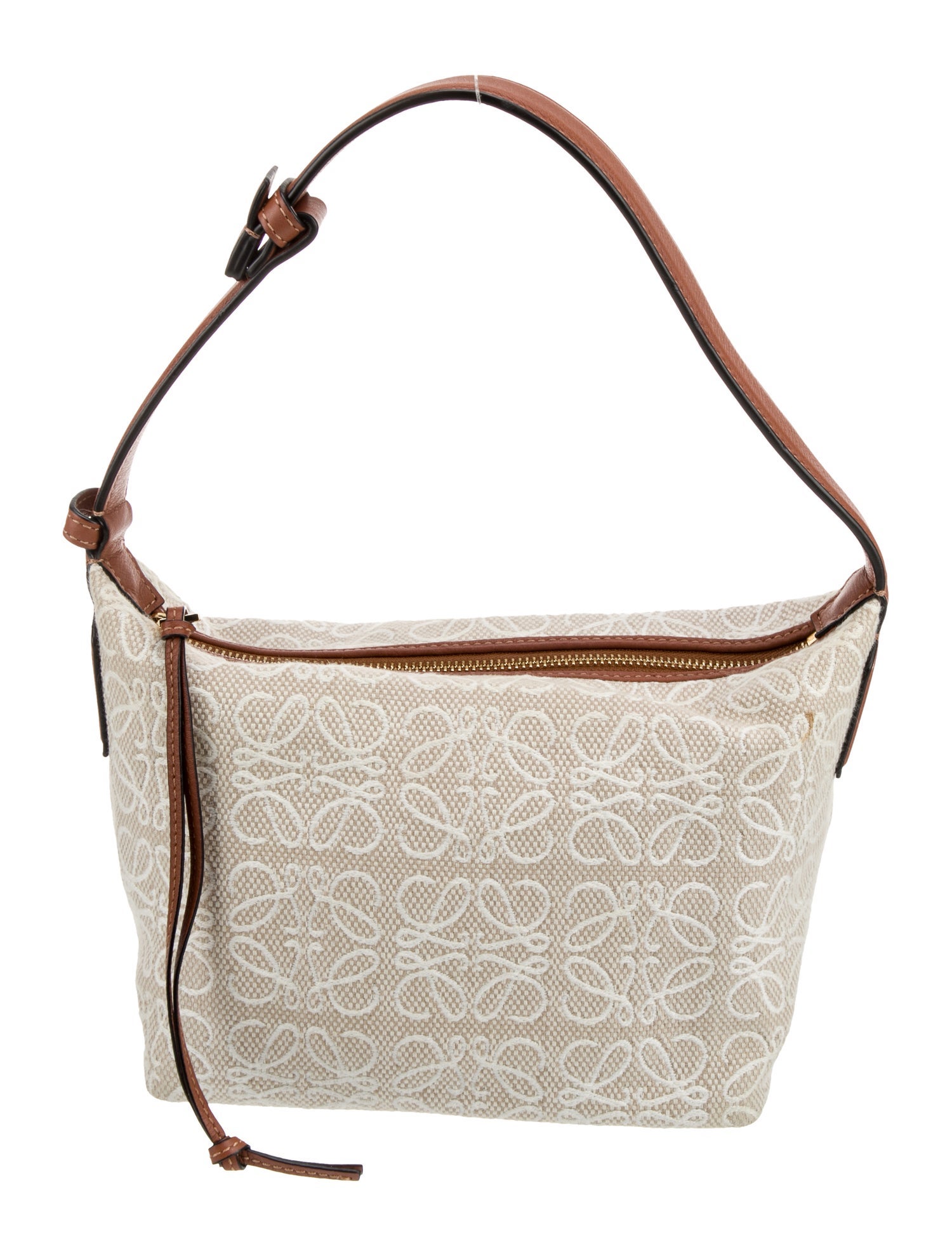Loewe Canvas Cubi Small - Neutrals Shoulder Bags, Handbags - LOW91353 ...