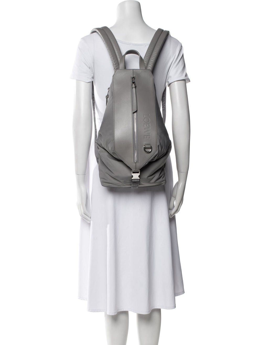 Loewe Leather Convertible Small - Grey Backpacks, Handbags - LOW93032 ...