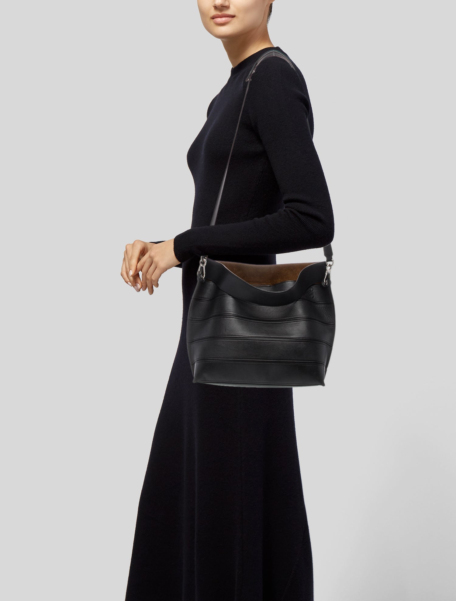 Loewe Leather Slit - Black Handle Bags, Handbags - LOW97619 | The RealReal