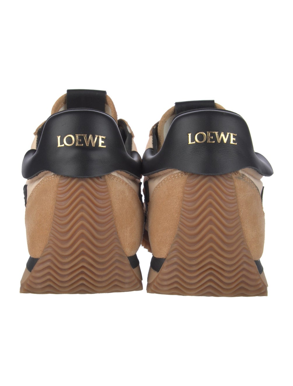 Loewe Suede Printed Sneakers - Neutrals Sneakers, Shoes - LOW98268 ...