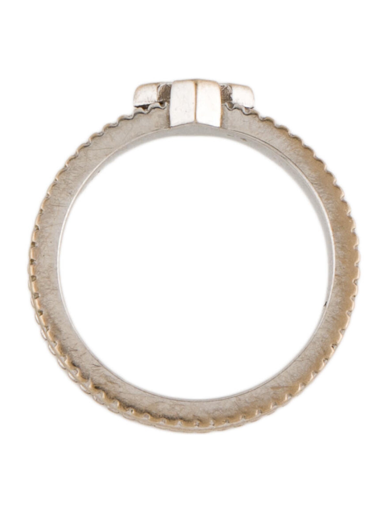 Loree Rodkin 18K Diamond Cross Band - 18K White Gold Band, Rings ...