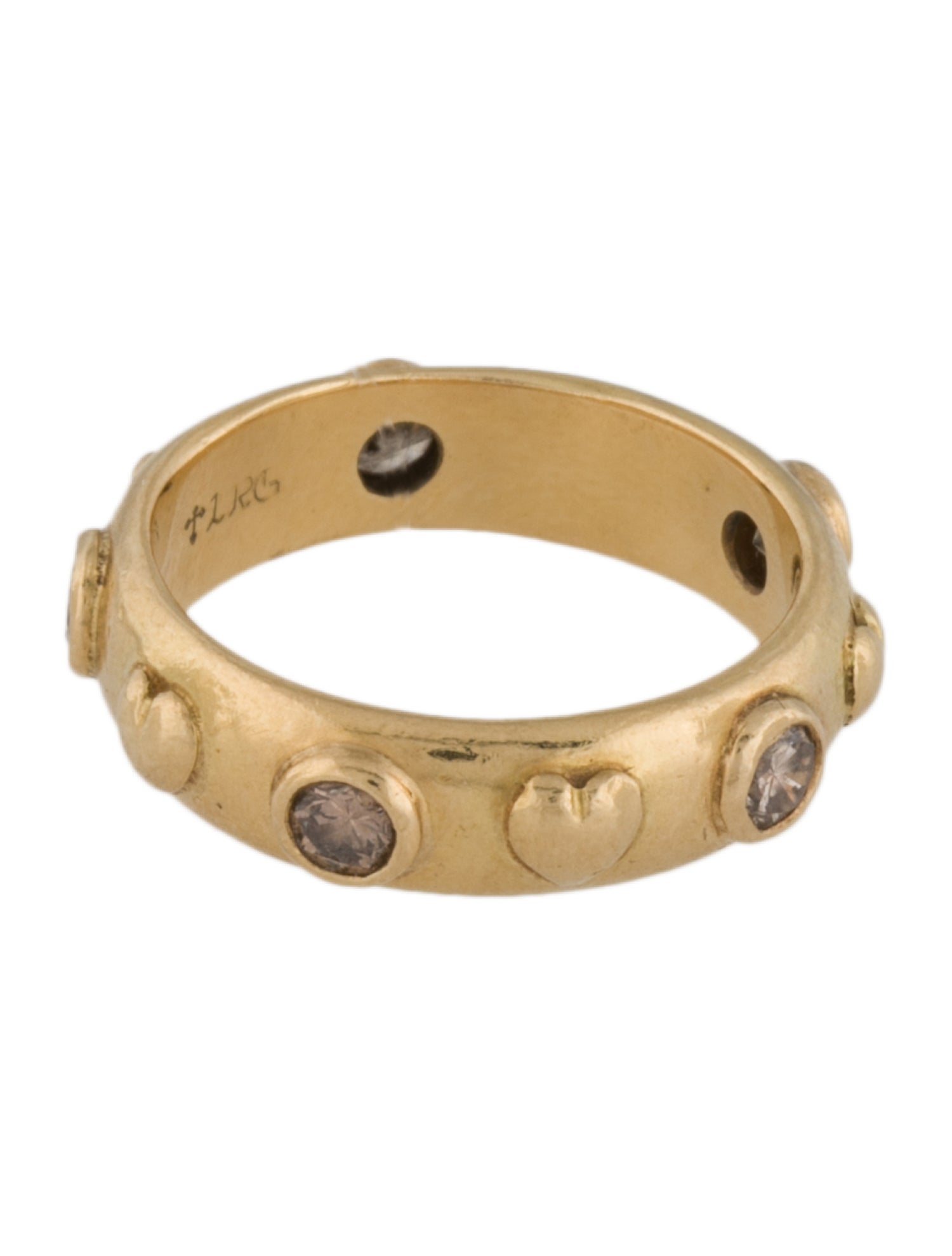 Loree Rodkin 18K Diamond Ring - 18K Yellow Gold Band, Rings - LRR21496 ...