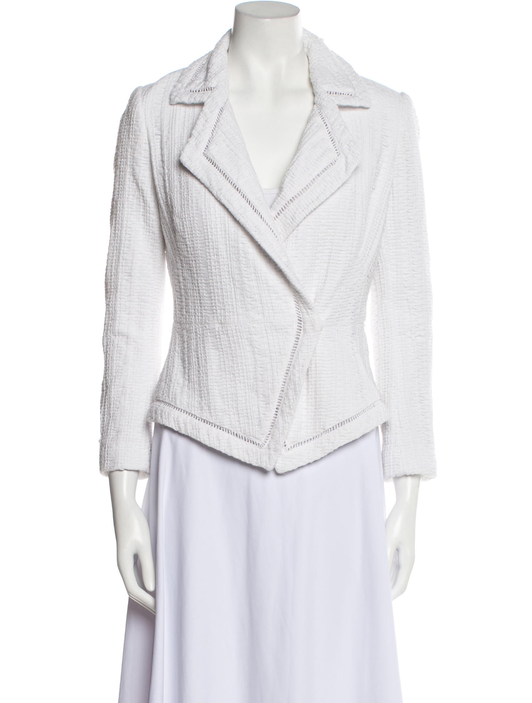 Luca Luca Blazer - White Jackets, Clothing - LUC21793 | The RealReal