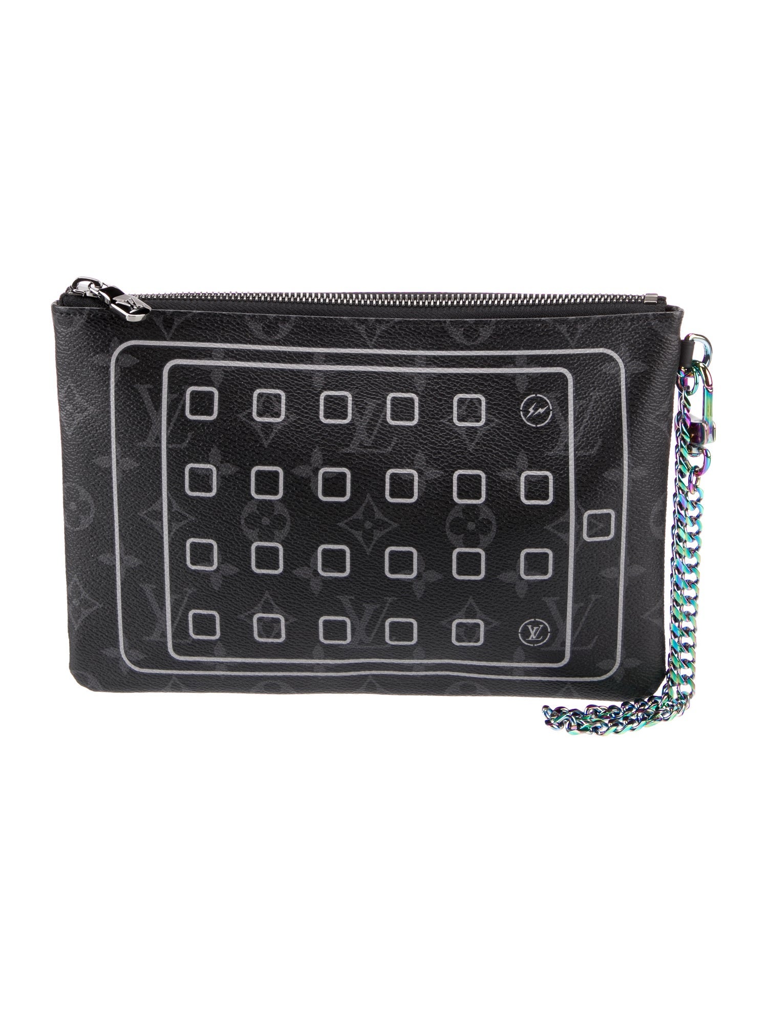 Louis Vuitton x Fragment Monogram Eclipse Flash Fragment Pochette iPad ...