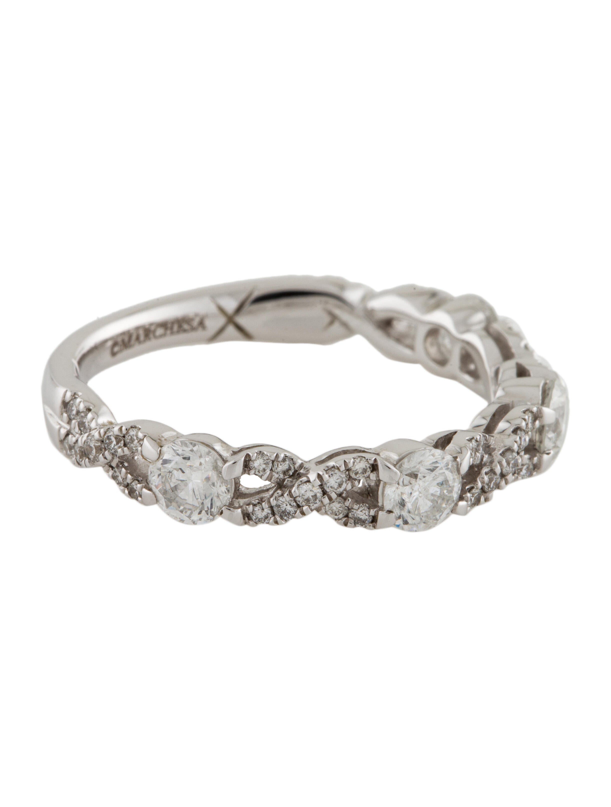 Christian Dior Crystal Dio(r)evolution Ring - Gold-Plated Band, Rings ...