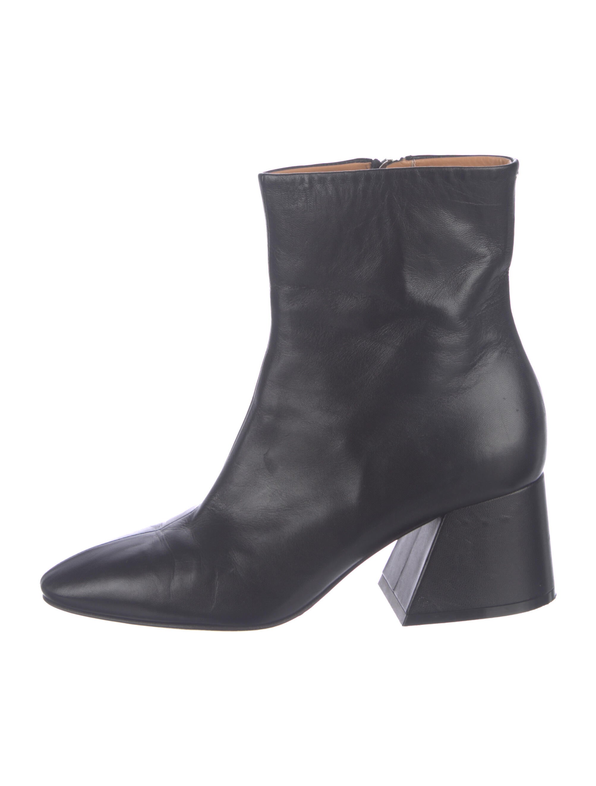 Maison Margiela Leather Boots - Black Boots, Shoes - MAI69147 | The ...