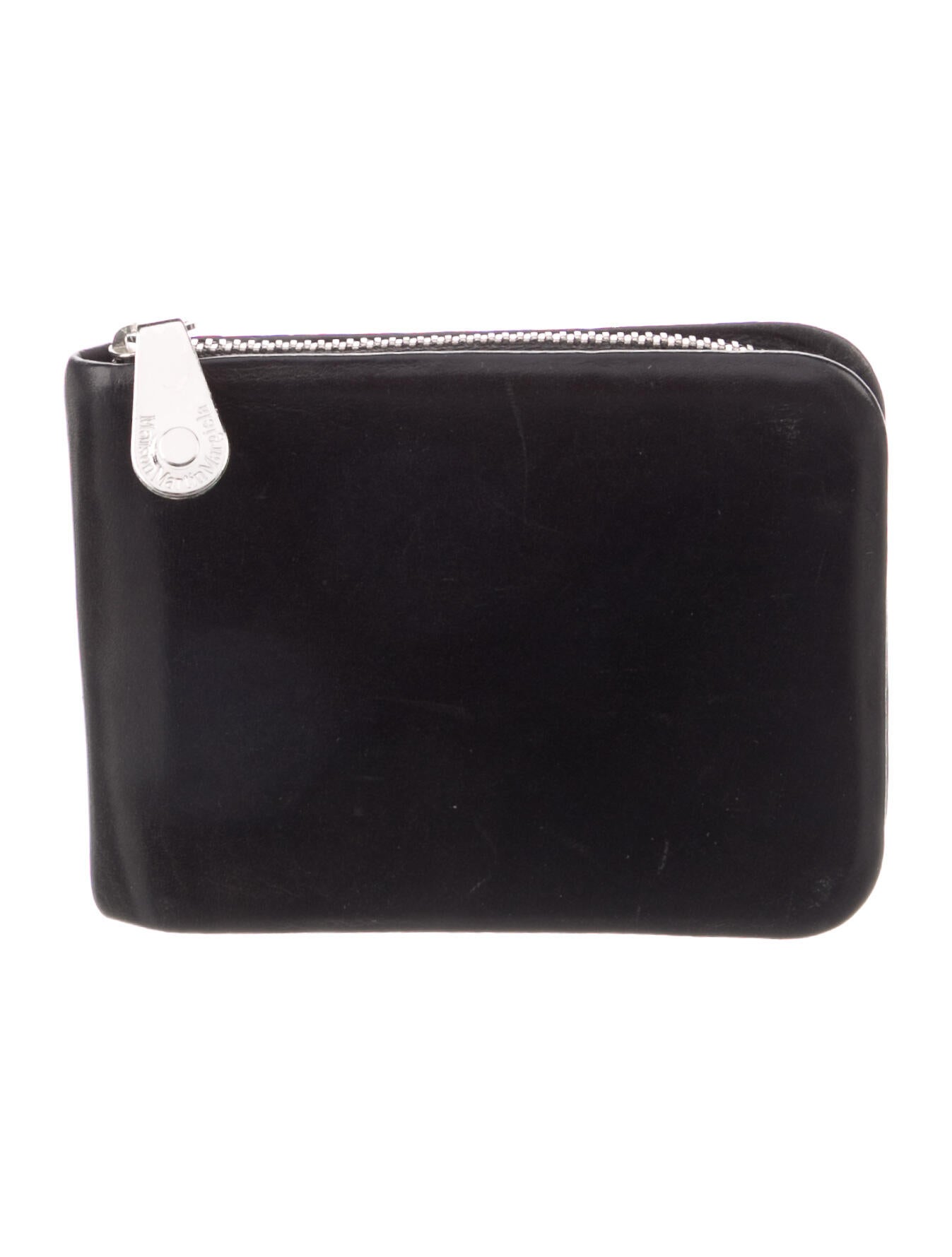 Maison Margiela Leather Wallet - Black Wallets, Accessories - MAI69256 ...