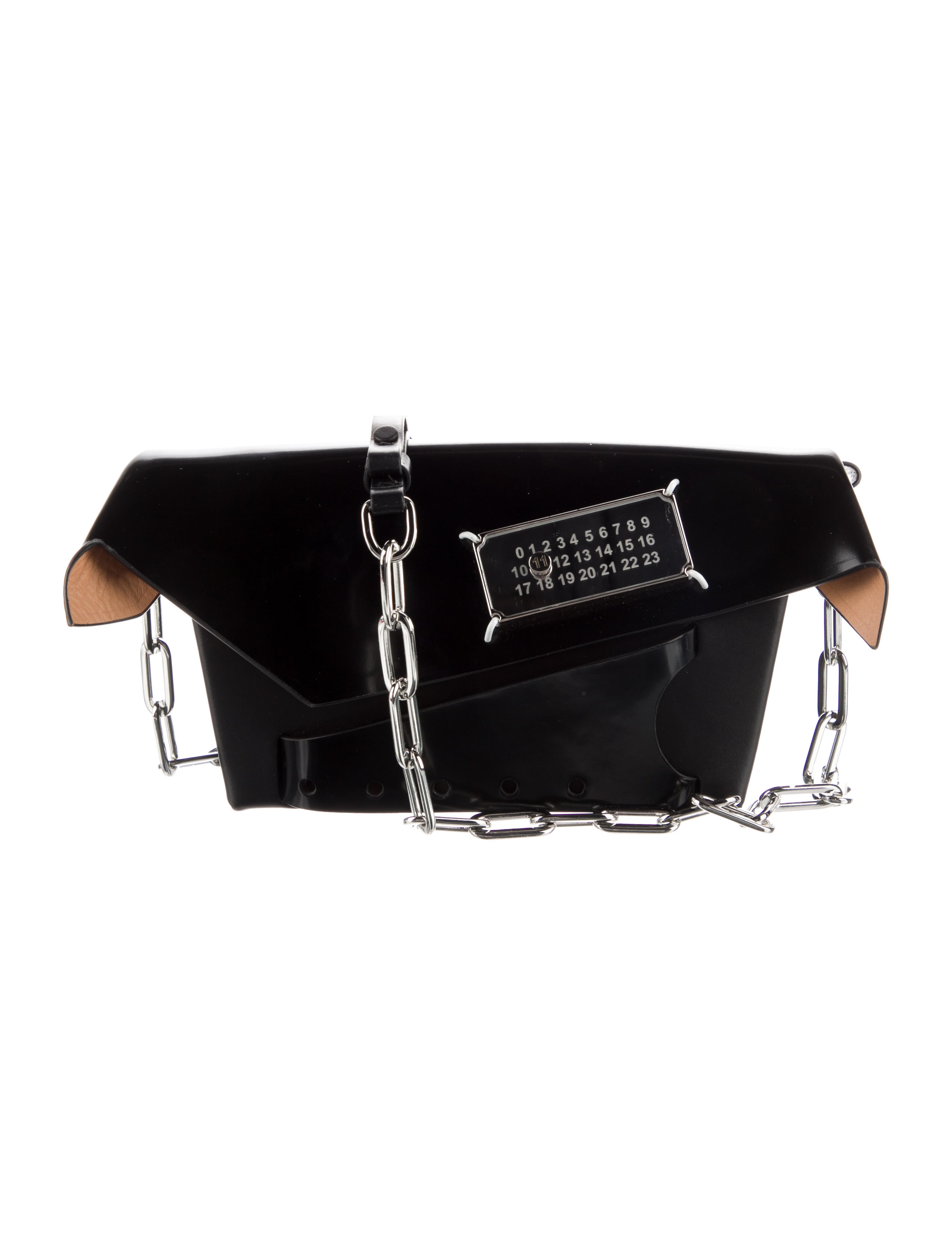 Maison Margiela Convertible Snatched Shoulder Bag - Black Shoulder Bags ...