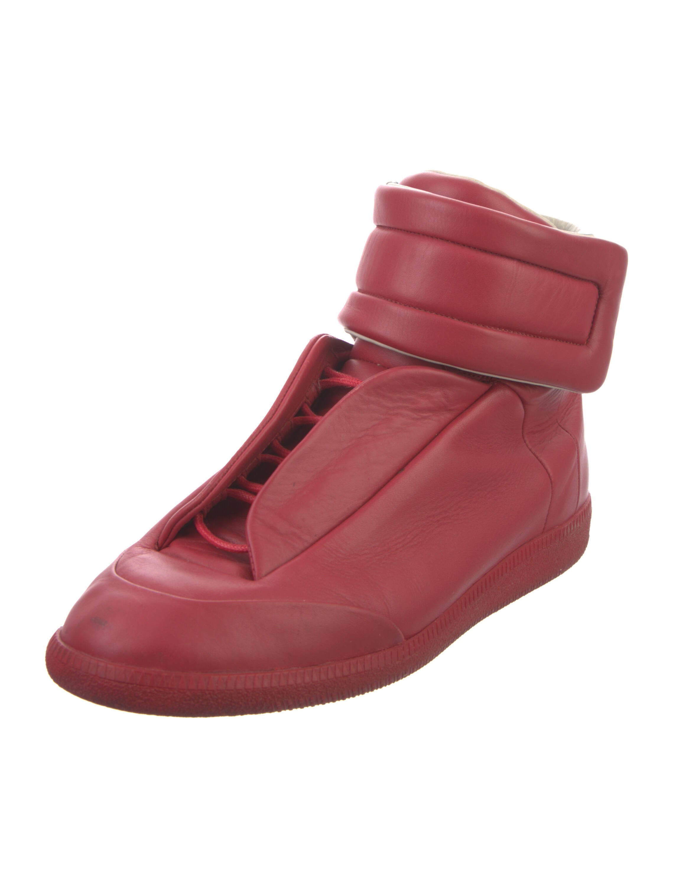 Maison Margiela Future Sneakers - Red Sneakers, Shoes - MAI73209 | The ...