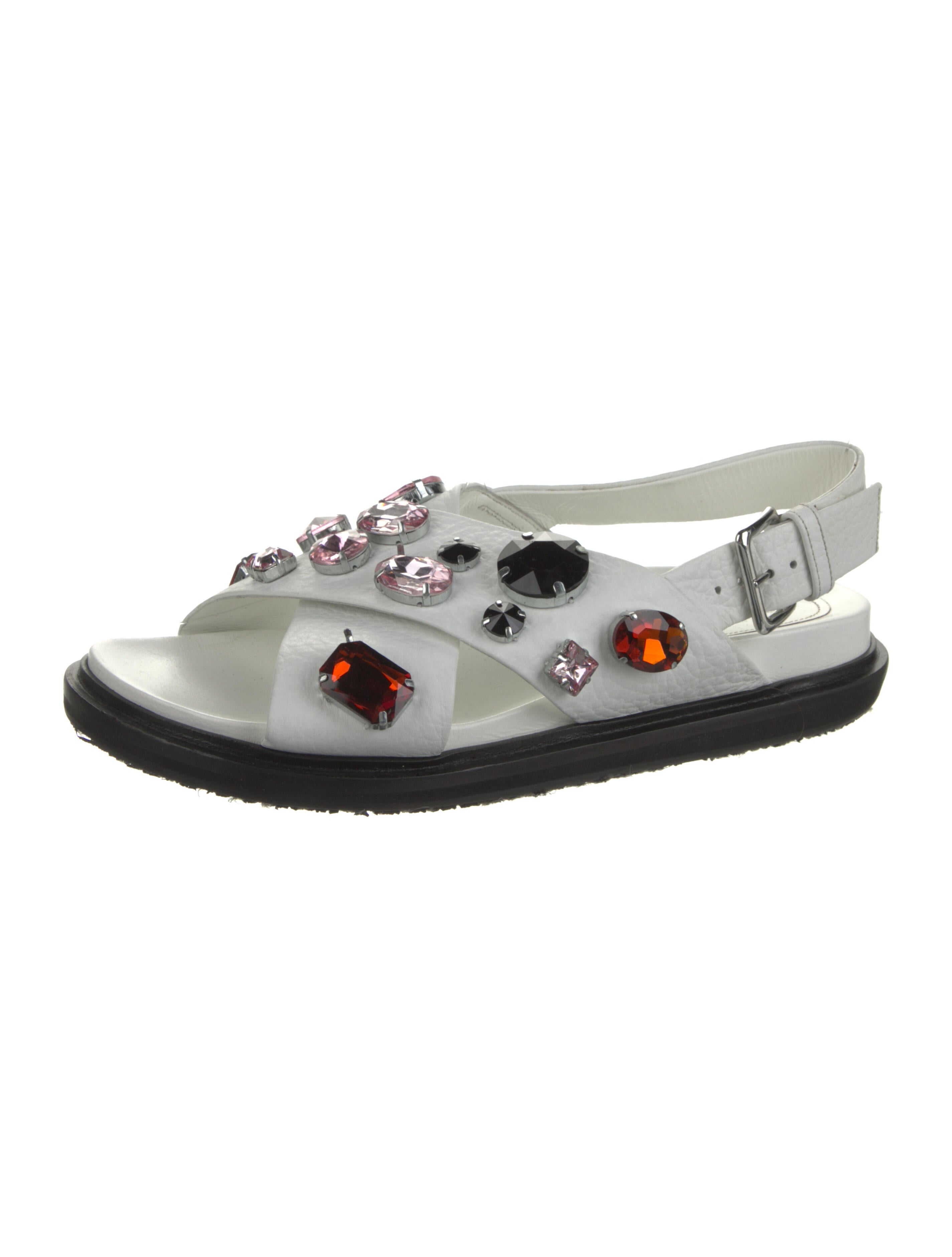 Marni Sandals - Black Sandals, Shoes - MAN33944 | The RealReal