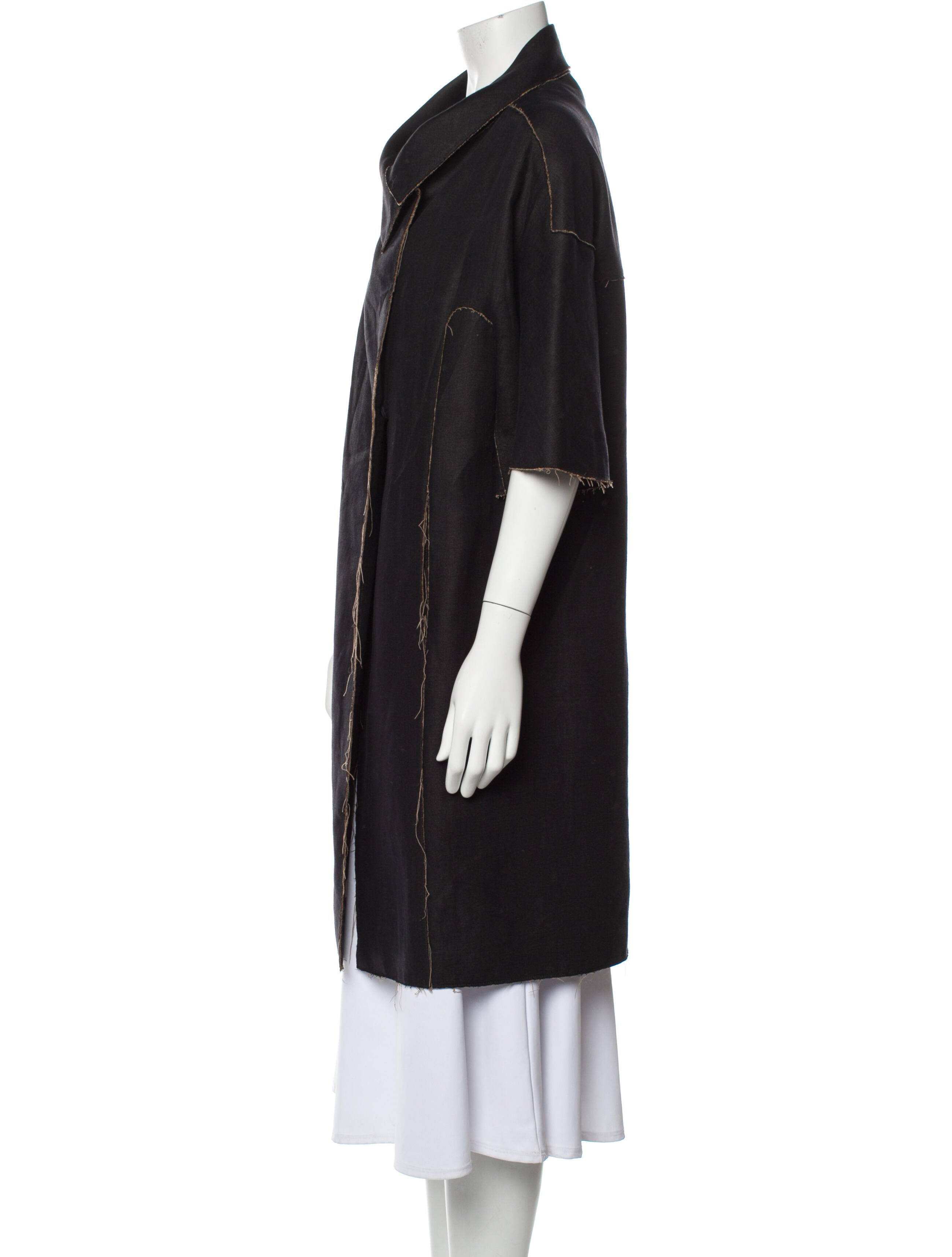 Marni Silk & Wool-Blend Patterned Coat w/ Tags - Brown Coats, Clothing ...
