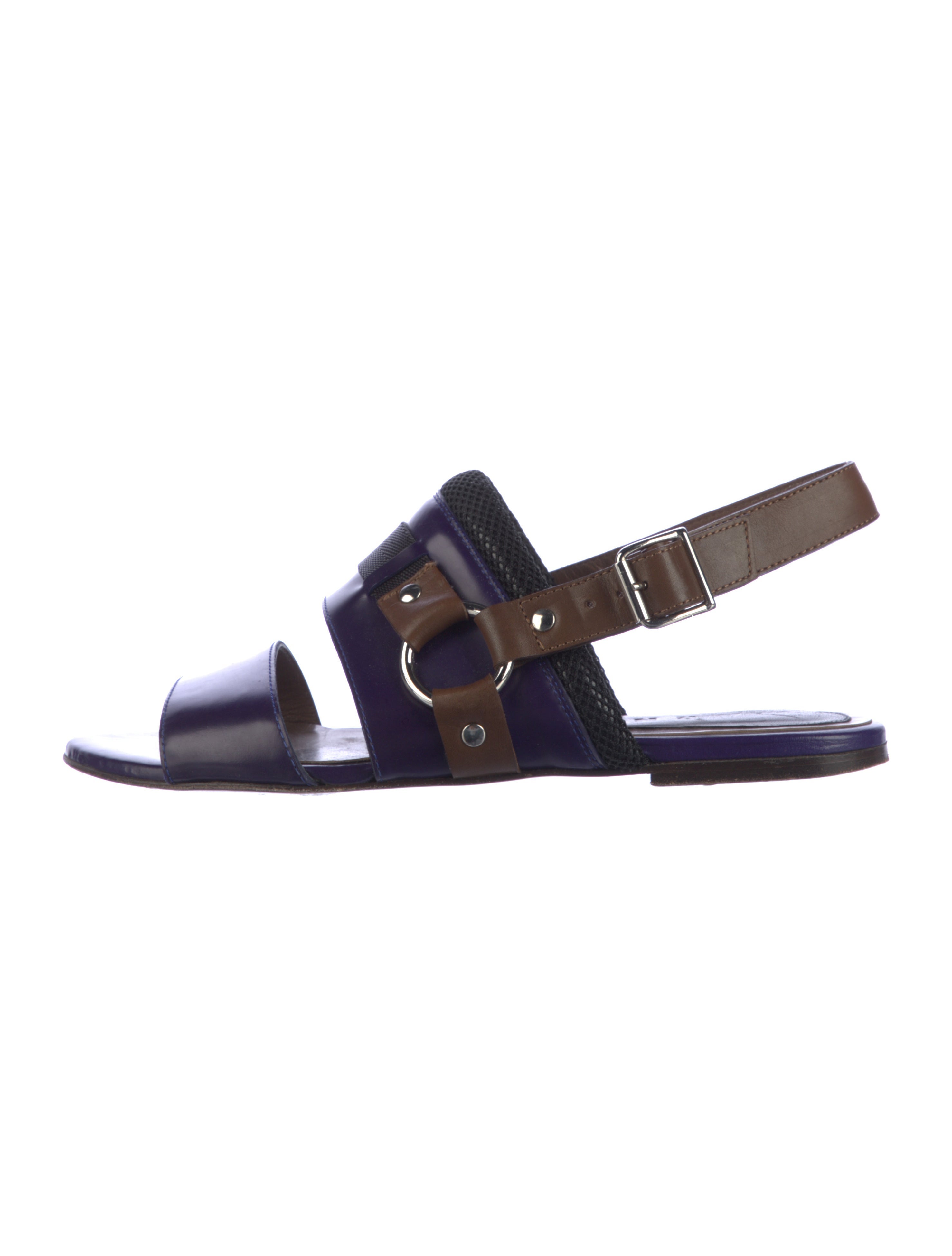 Marni Sandals - Blue Sandals, Shoes - MAN32513 | The RealReal