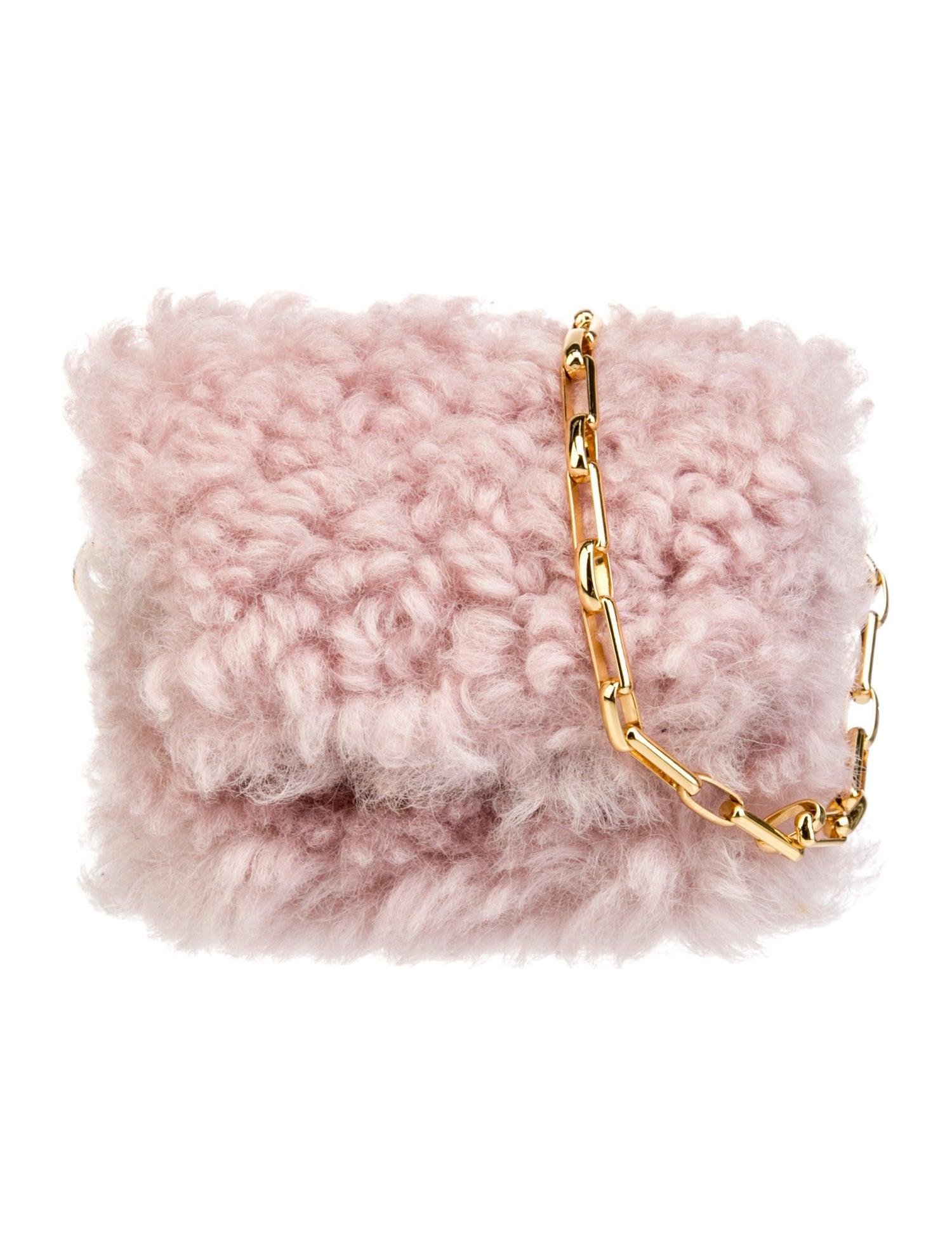 Marni Faux Fur Mini Bag - Pink Mini Bags, Handbags - MAN208071 | The ...