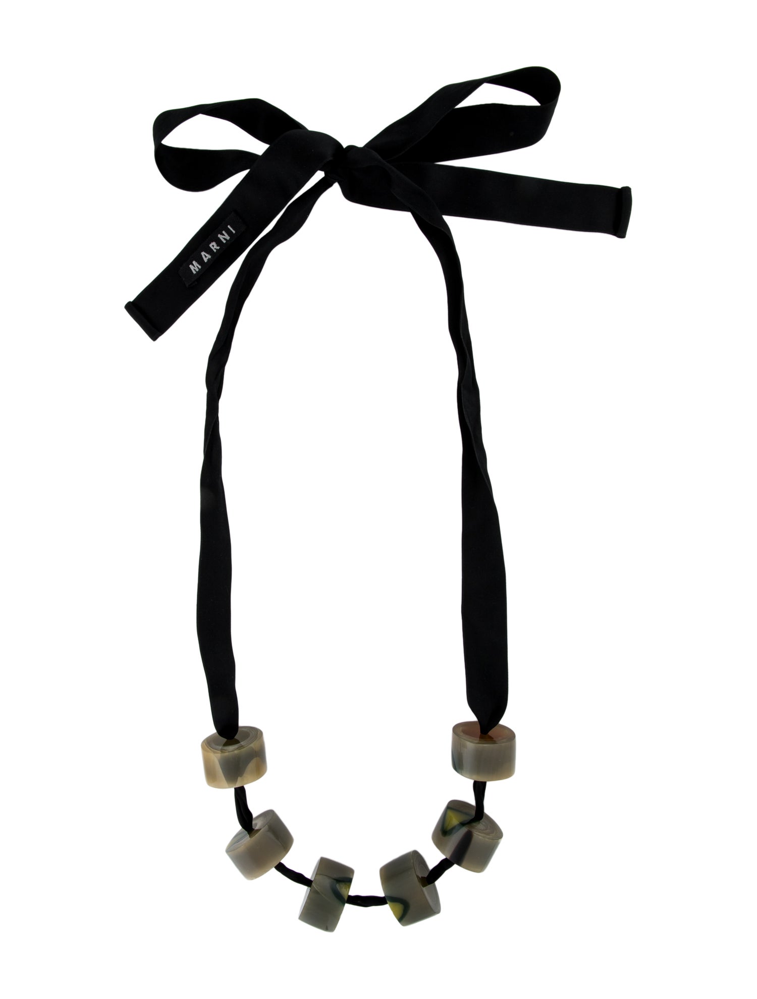 Marni Resin & Crystal Collar Necklace - Collar, Necklaces - MAN210137 ...