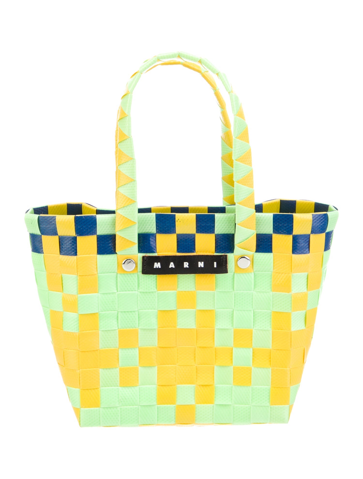 Marni Woven Mini Bag - Green Mini Bags, Handbags - MAN215431 | The RealReal