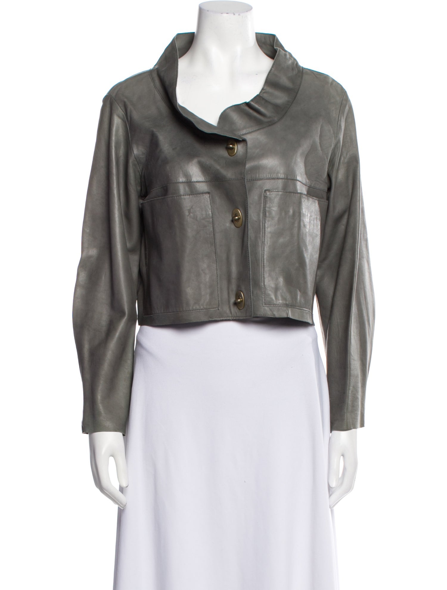 Moschino x H&M Leather Biker Jacket - Black Jackets, Clothing ...