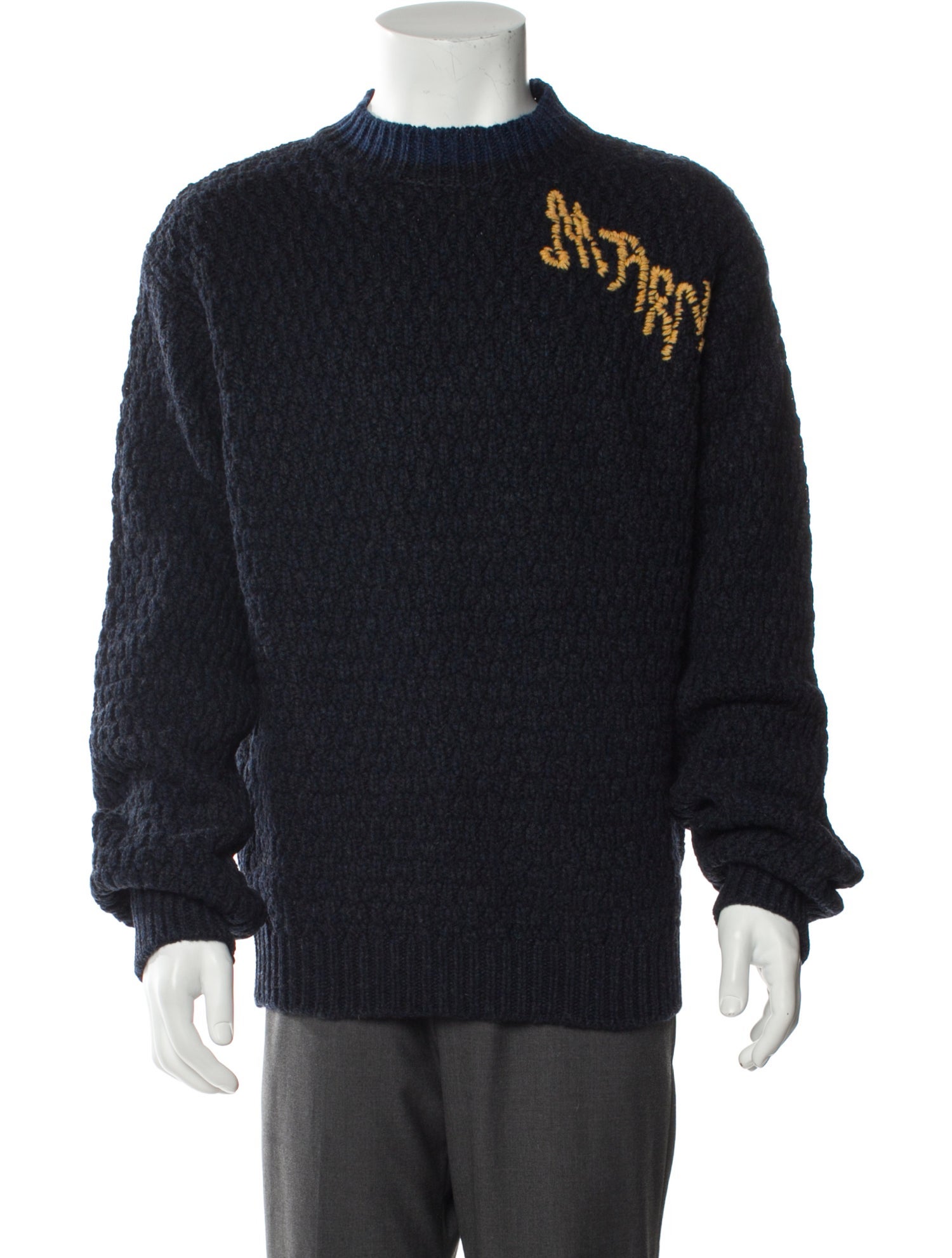 Patta Graphic Print Crew Neck Pullover - Grey Sweaters, Clothing ...