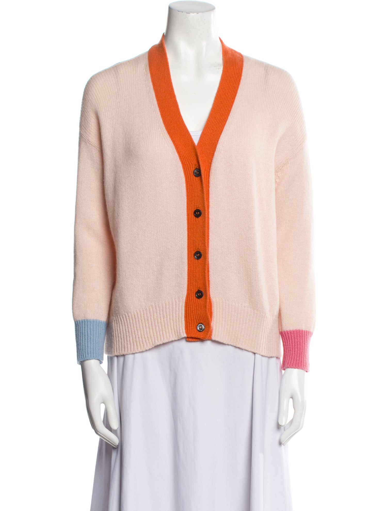 Marni V-Neck Sweater - Pink Knitwear, Clothing - MAN236228 | The RealReal