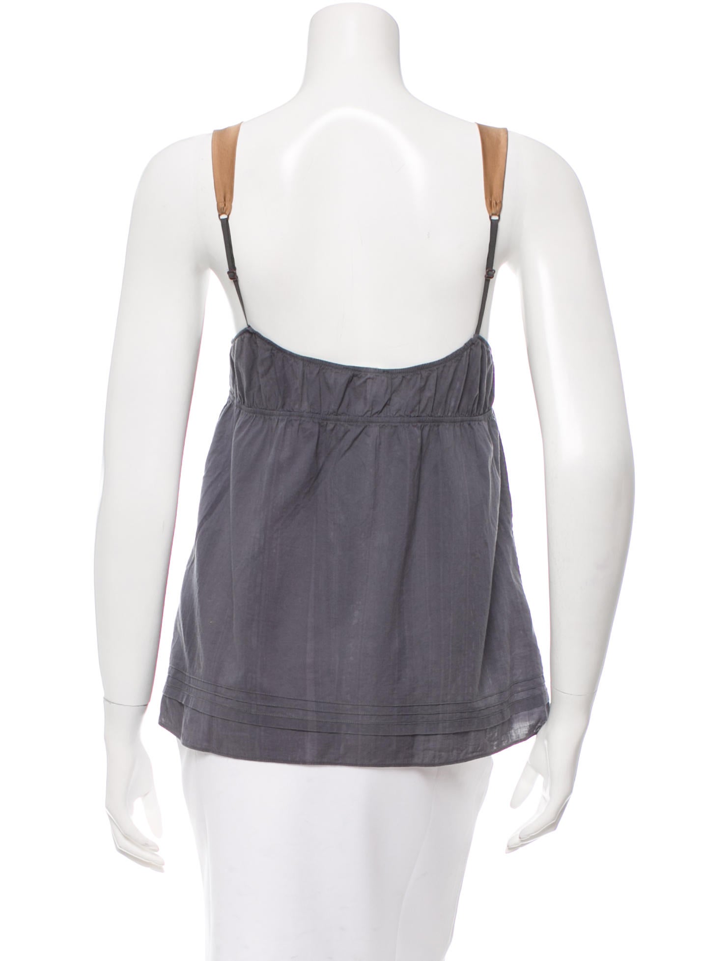 Marni Pleated Tank Top Clothing Man48197 The Realreal