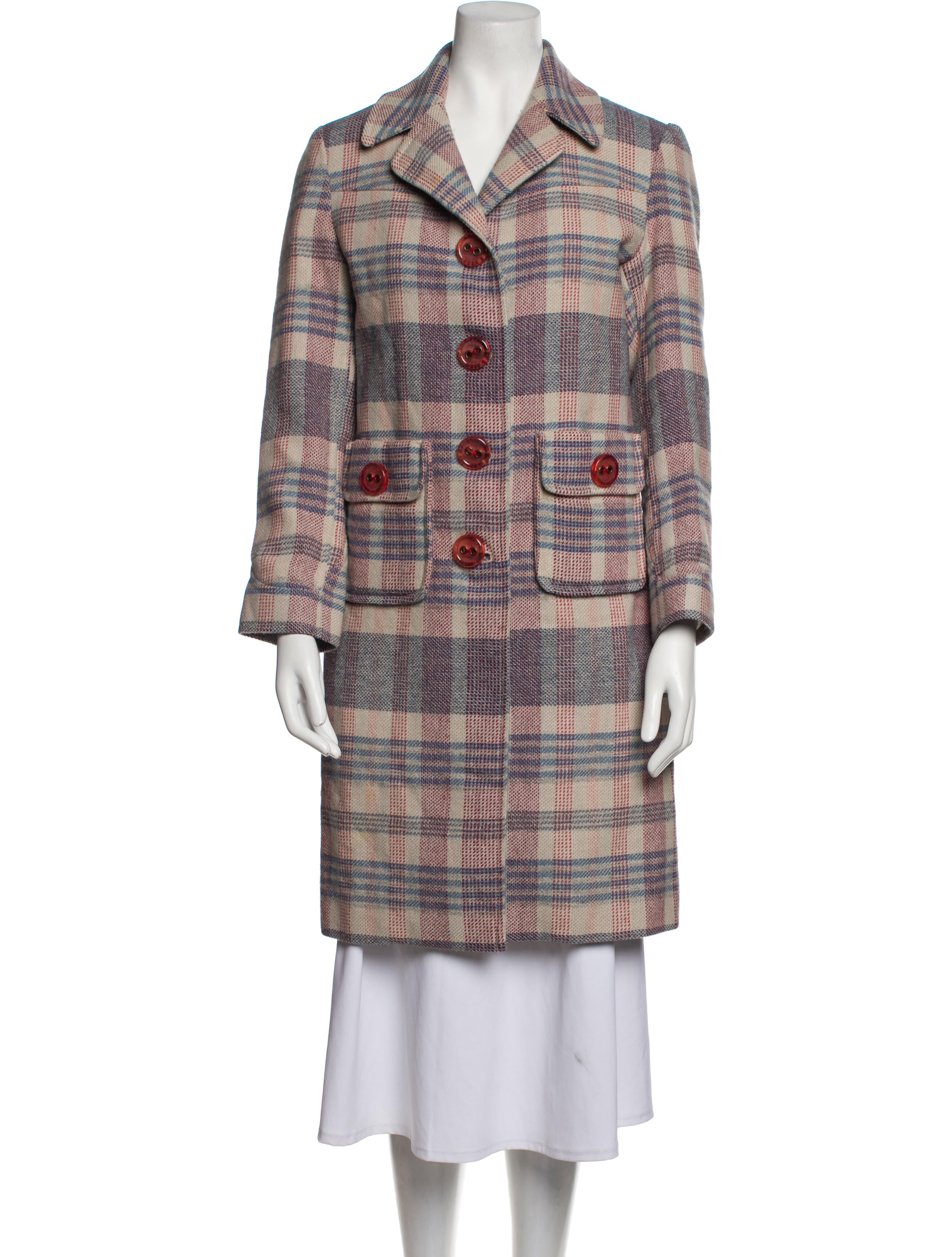 Marc Jacobs Coat - Blue Coats, Clothing - MAR28980 | The RealReal